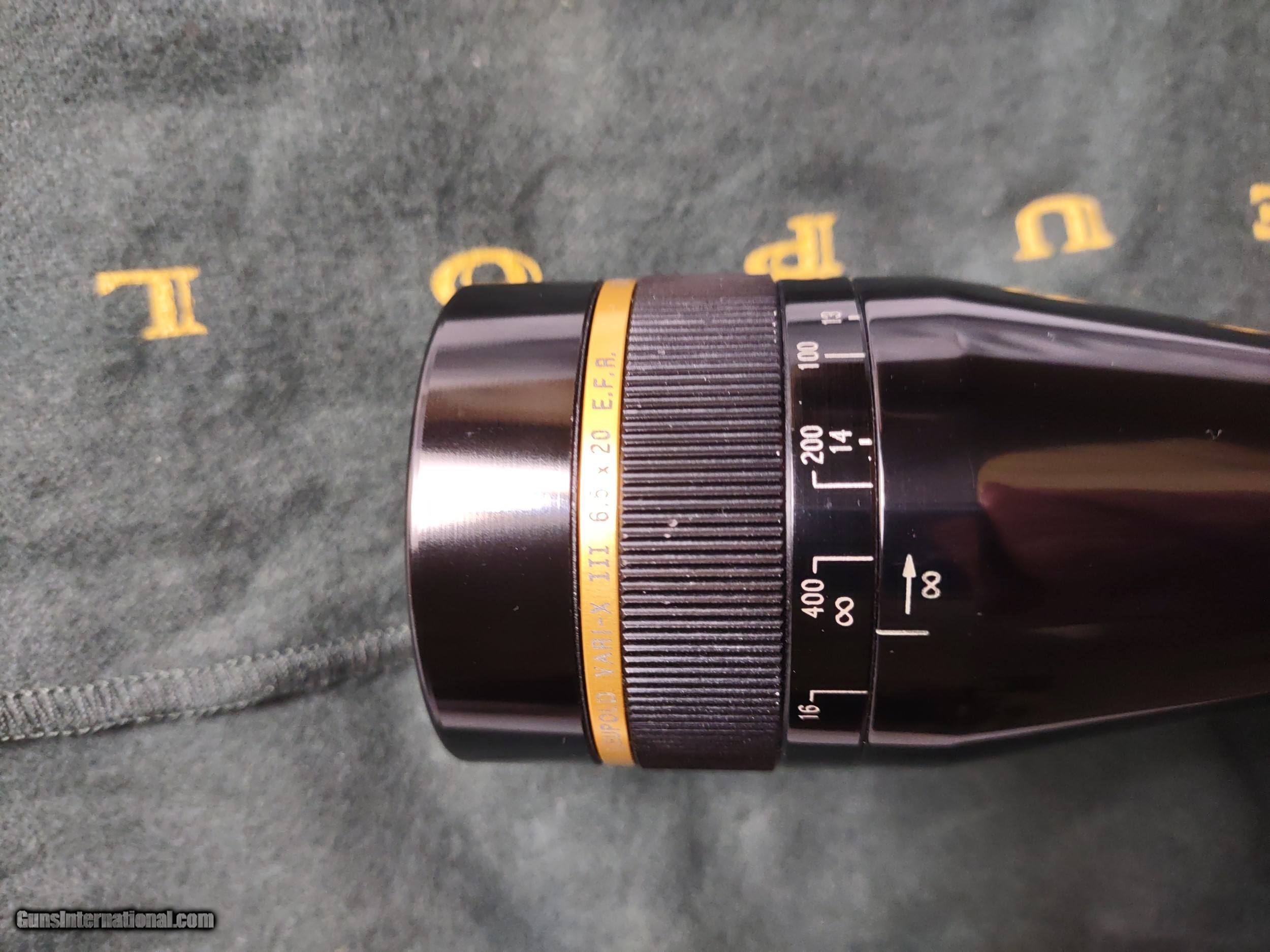 LEUPOLD VARI-X III 6.5 X 20 EFR