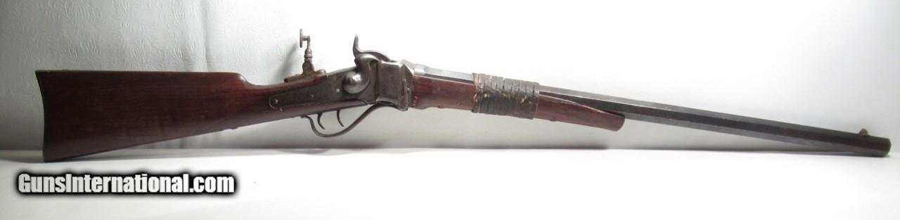 WESTERN USED SHARPS “CONVERSION” SPORTING RIFLE from COLLECTING TEXAS ...