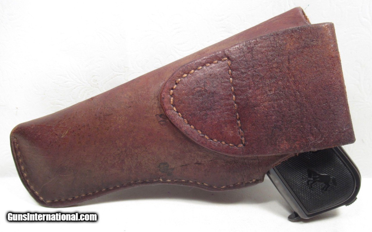 VERY SCARCE EDDIE CALDWELL – FORT WORTH, TEXAS MARKED HOLSTER from ...