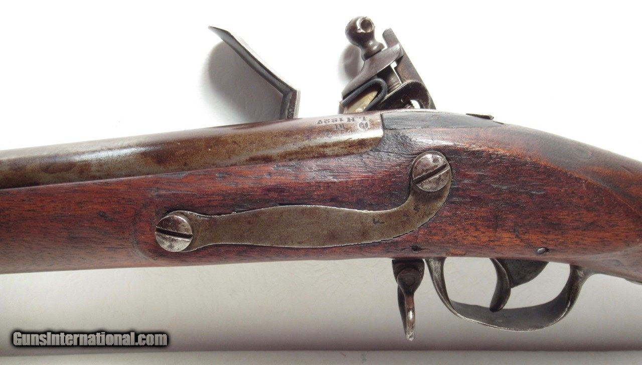 ORIGINAL U.S. MODEL 1816 FLINTLOCK TYPE 2 MUSKET from COLLECTING TEXAS ...