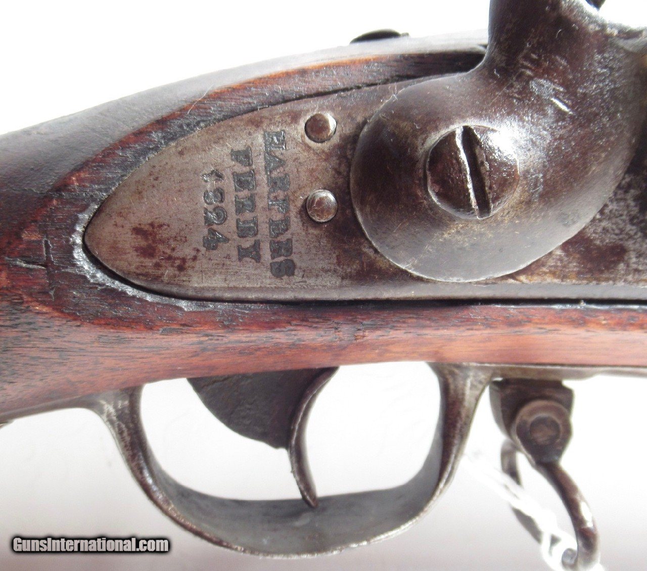 ORIGINAL U.S. MODEL 1816 FLINTLOCK TYPE 2 MUSKET from COLLECTING TEXAS ...