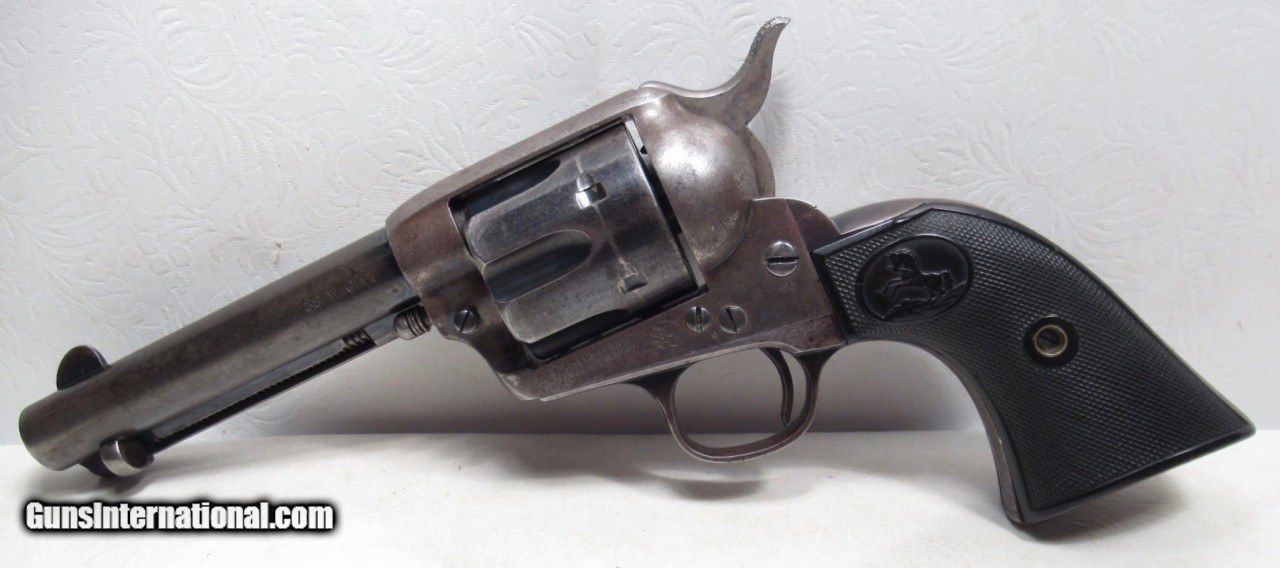 ANTIQUE HIGH CONDITION COLT S.A.A. 38-40 REVOLVER from COLLECTING TEXAS ...