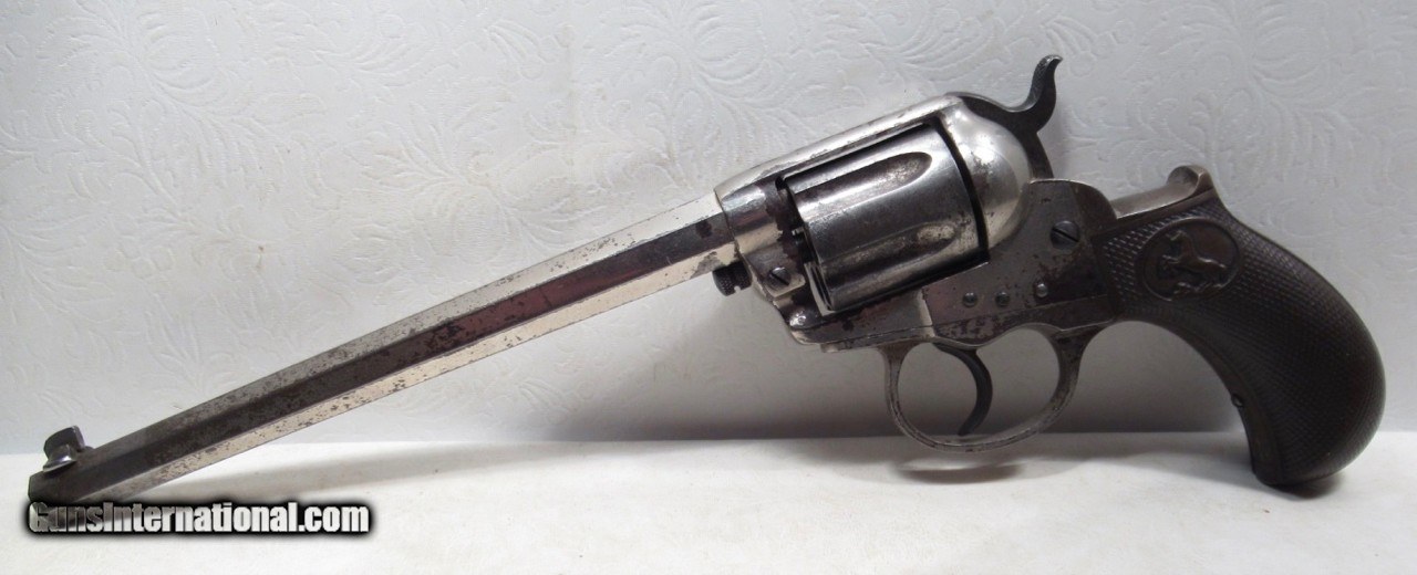REALLY COOL COLT MODEL 1877 “LIGHTNING” REVOLVER from COLLECTING TEXAS – RARE ONE-PIECE GRIPS ...