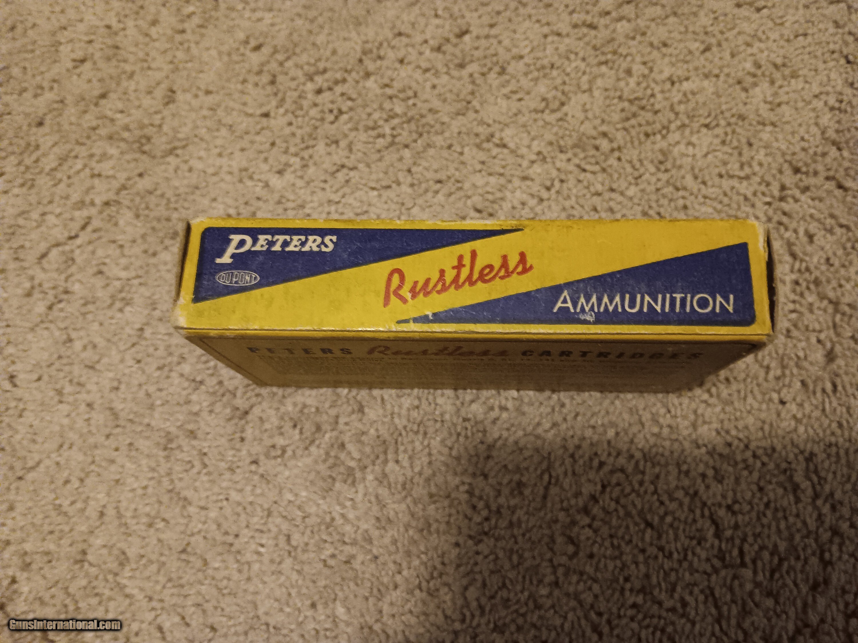 Vintage Peters 35 Remington High Velocity ammo.