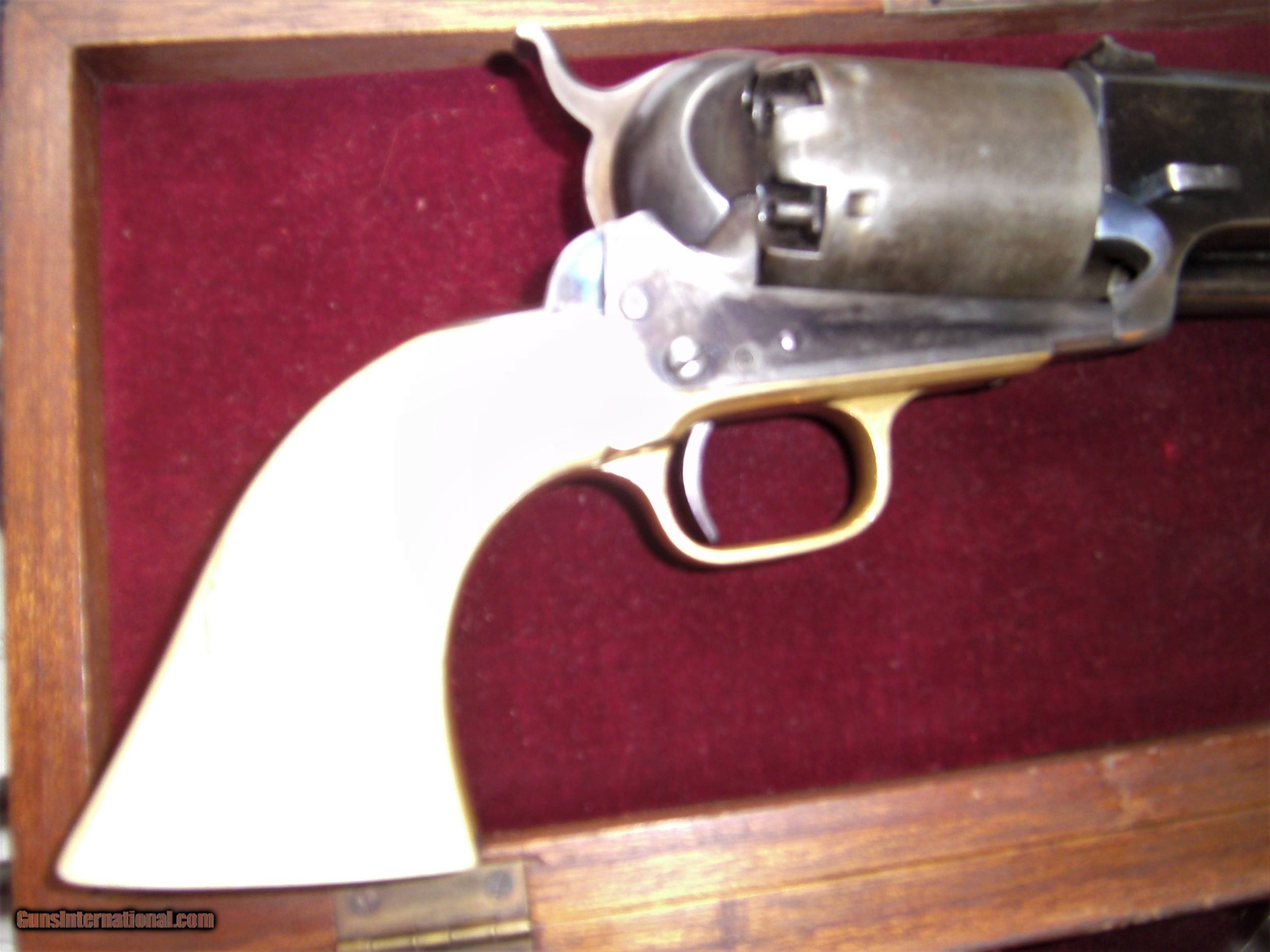 Factory Cased Civilian marked Colt 3rd Model Dragoon Ivory