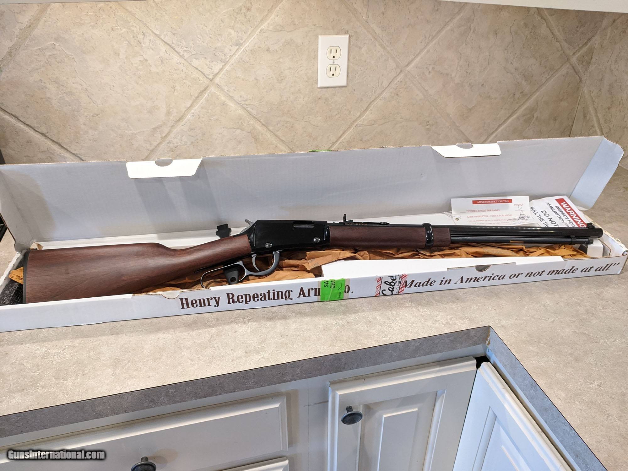 Henry Octagon .22 Lever Action, free shipping, Model H001T