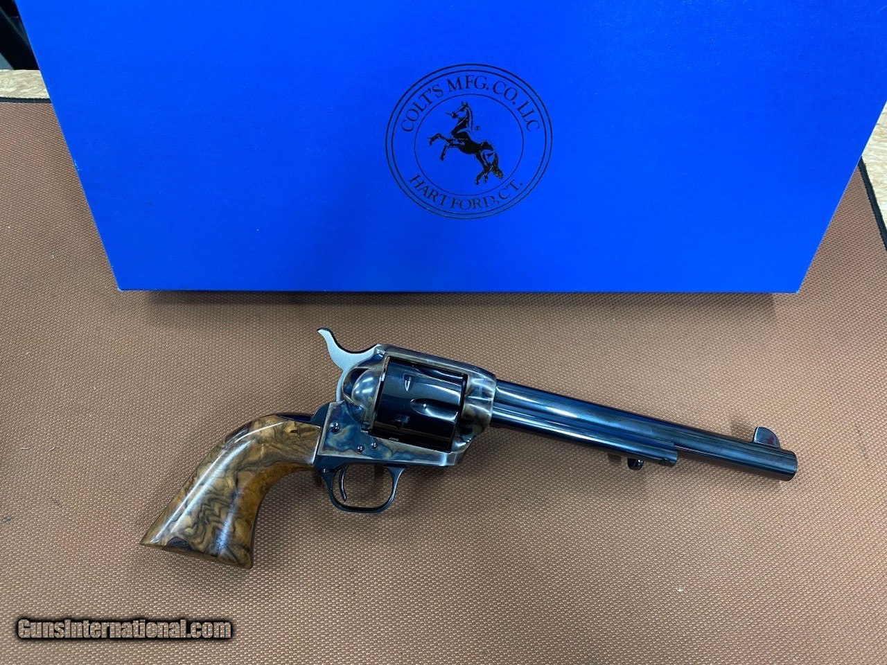 Gorgeous Custom Shop Colt SAA single Action Army Black Powder Frame 45 ...