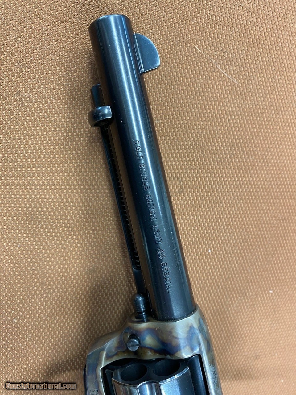 Beautiful Colt SAA Single Action Army 3rd Gen (1979) 44 spl w/ Stag ...