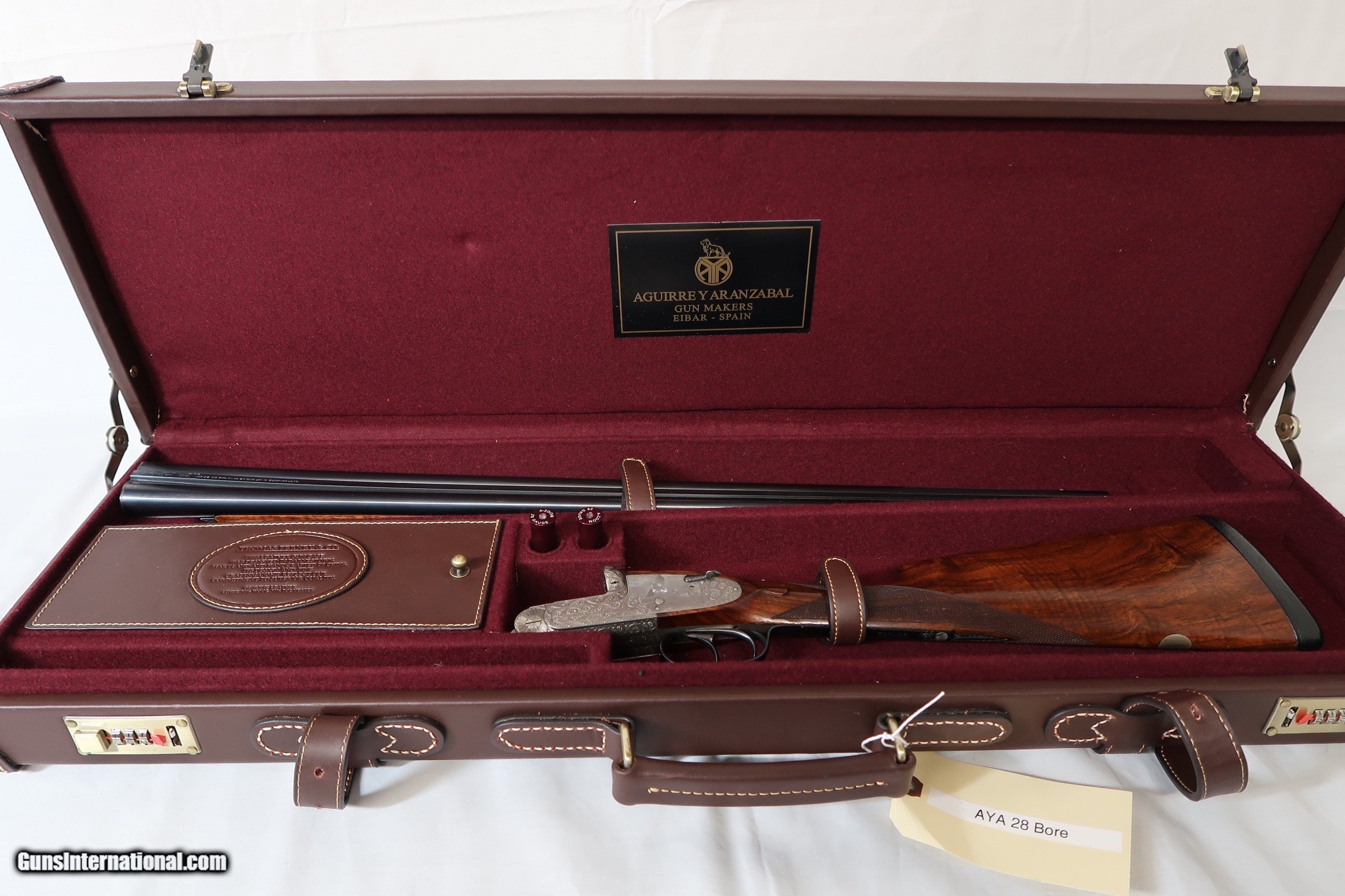 Aguirre Y Aranzabal (AYA) No 2 Woodcock 28 Gauge sidelock