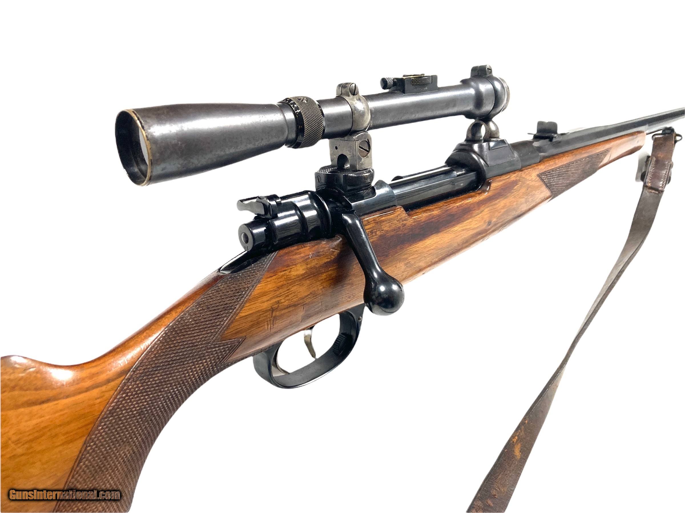 MAUSER TYPE B SPORTER FACTORY CLAW MOUNTED SKOPARETTE 4X SCOPE 8x57
