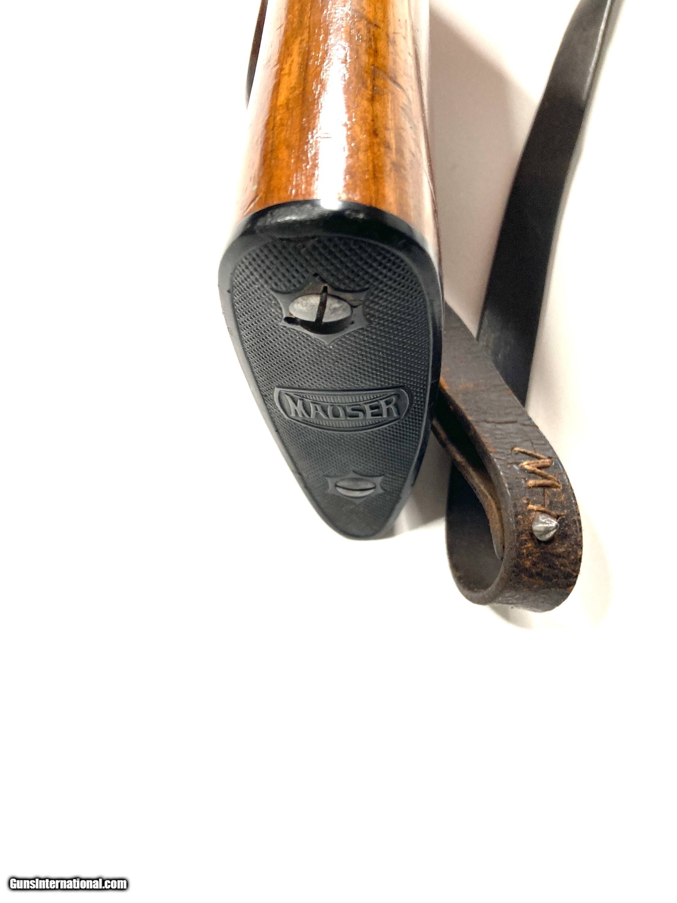 MAUSER TYPE B SPORTER FACTORY CLAW MOUNTED SKOPARETTE 4X SCOPE 8x57