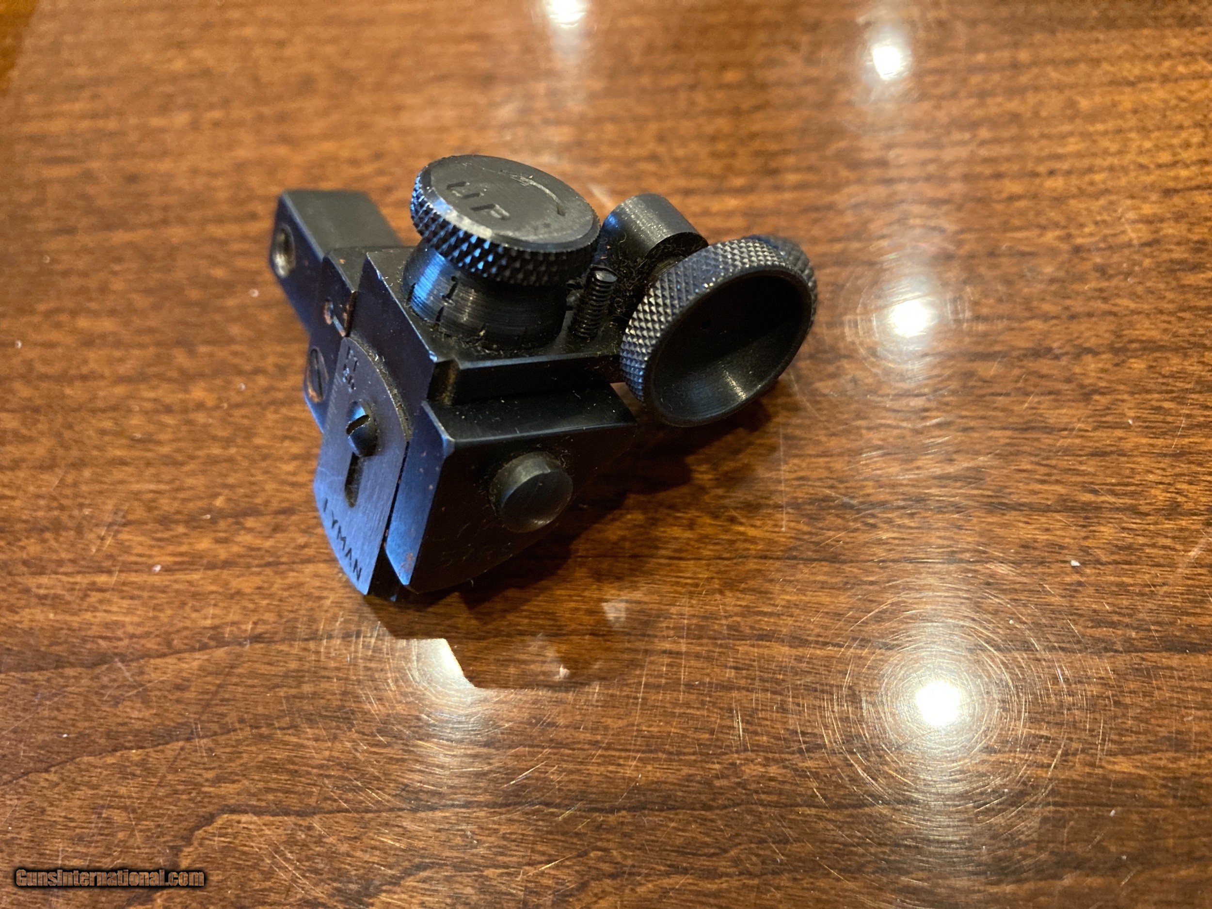 LYMAN 57 RS TARGET SIGHT VINTAGE STEEL