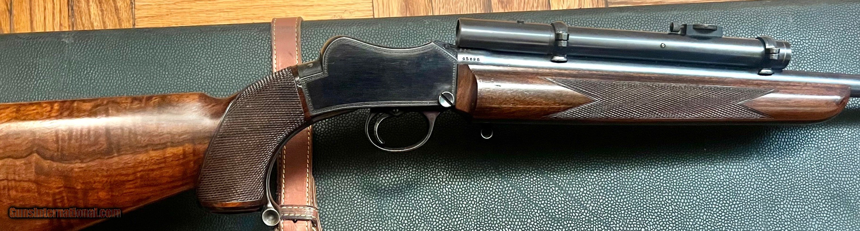 BSA .22 HORNET MARTINI ACTION SPORTING RIFLE 25” BARREL FITTED WITH ...