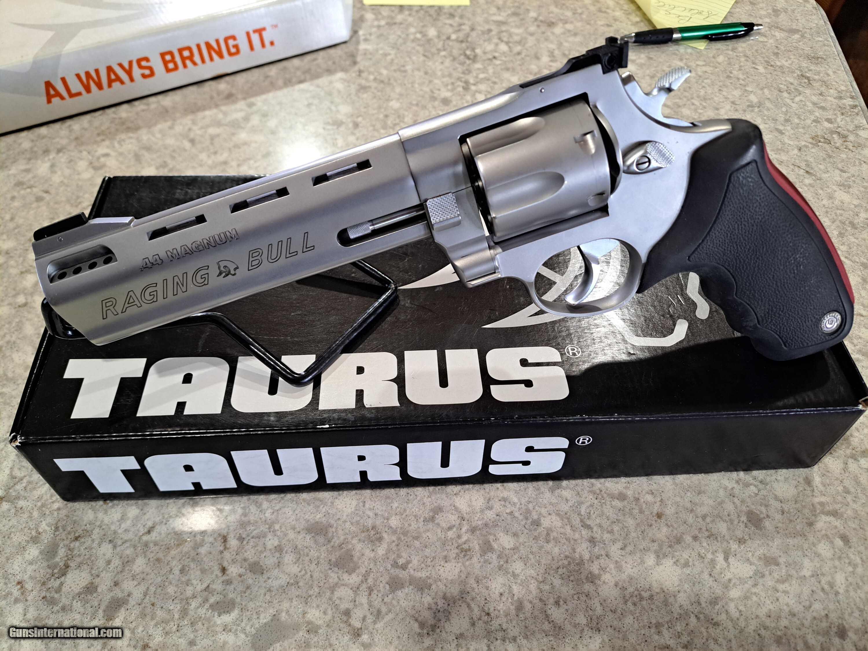 Taurus Raging Bull 44 Mag LNIB Stainless Ported for sale