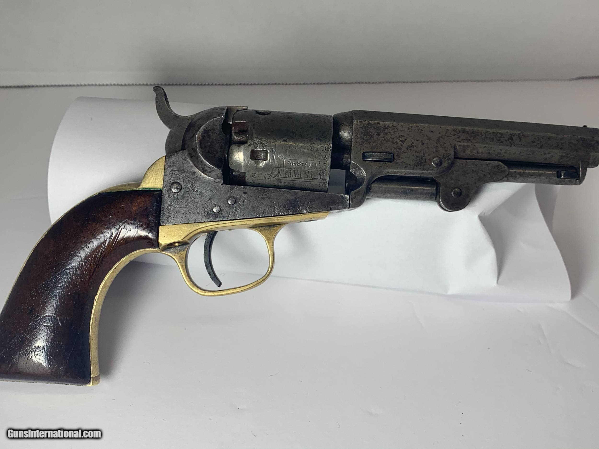 Colt 1849 POCKET (.31 CALIBER WITH STAGECOACH SCENE ON CYLINDER) / Year ...