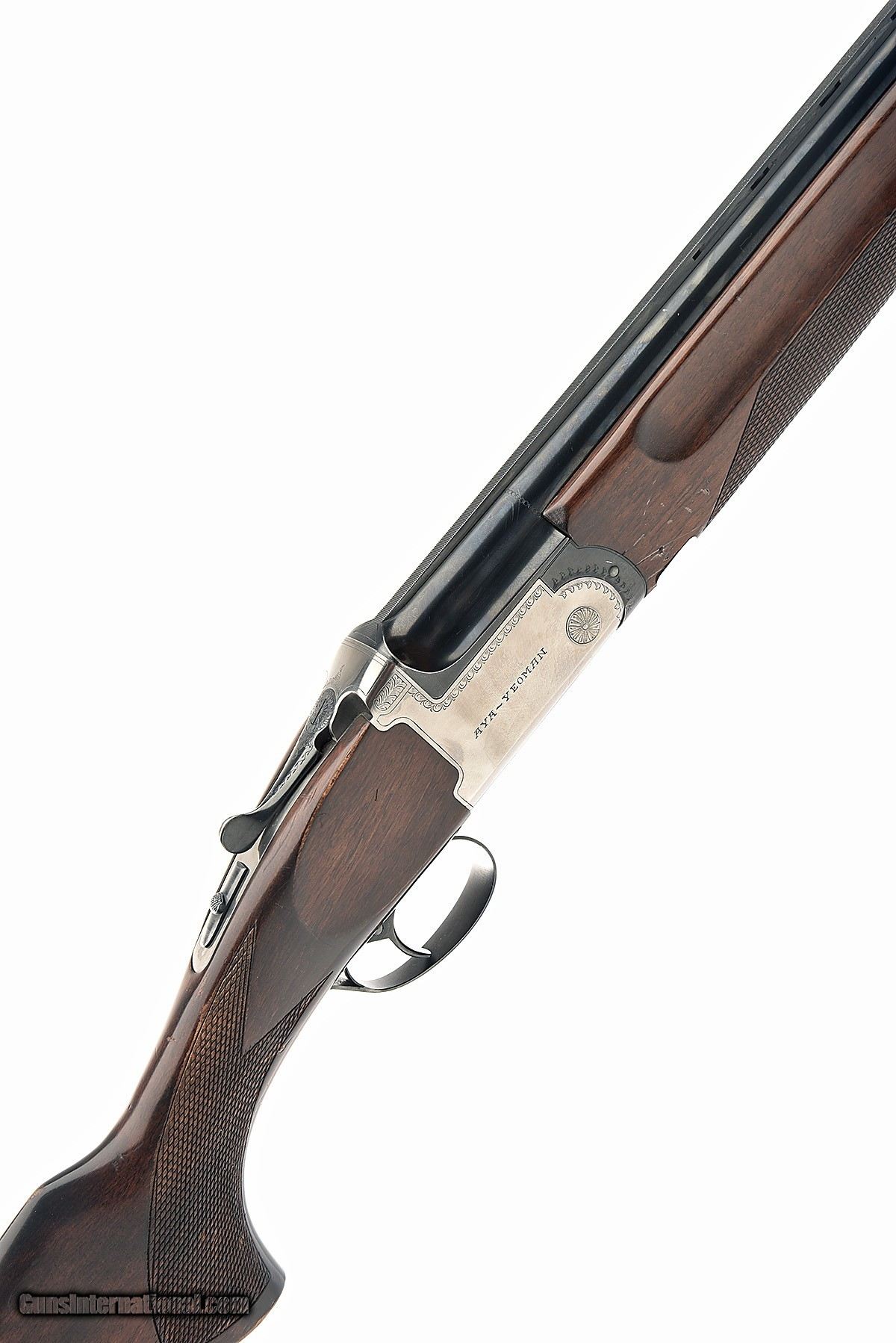 Aya 12 Ga Single Trigger Yeoman Over And Under Ejector For Sale 