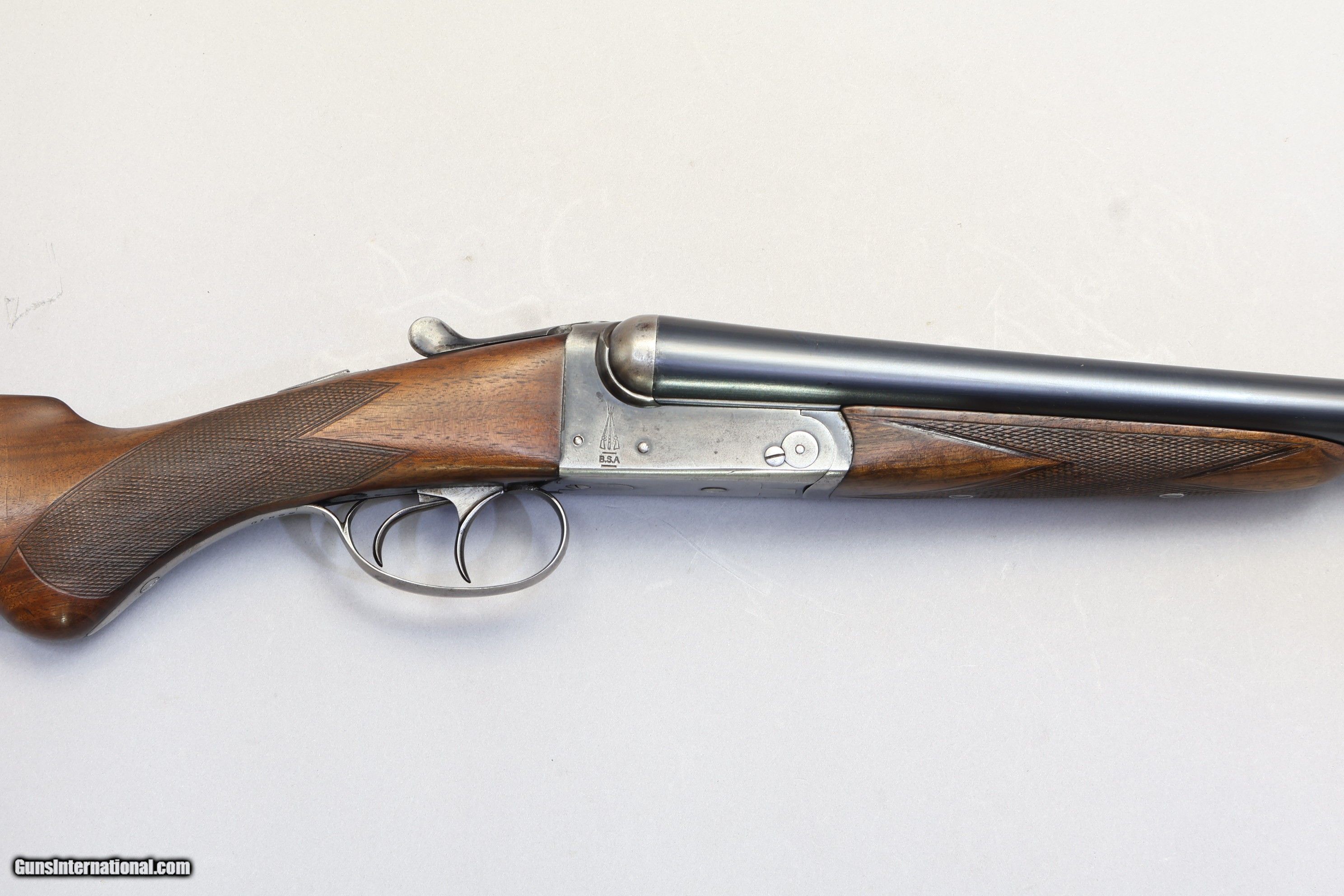 Classic Birmingham Small Arms (BSA) Boxlock Side by Side, 12 Ga, 30 ...