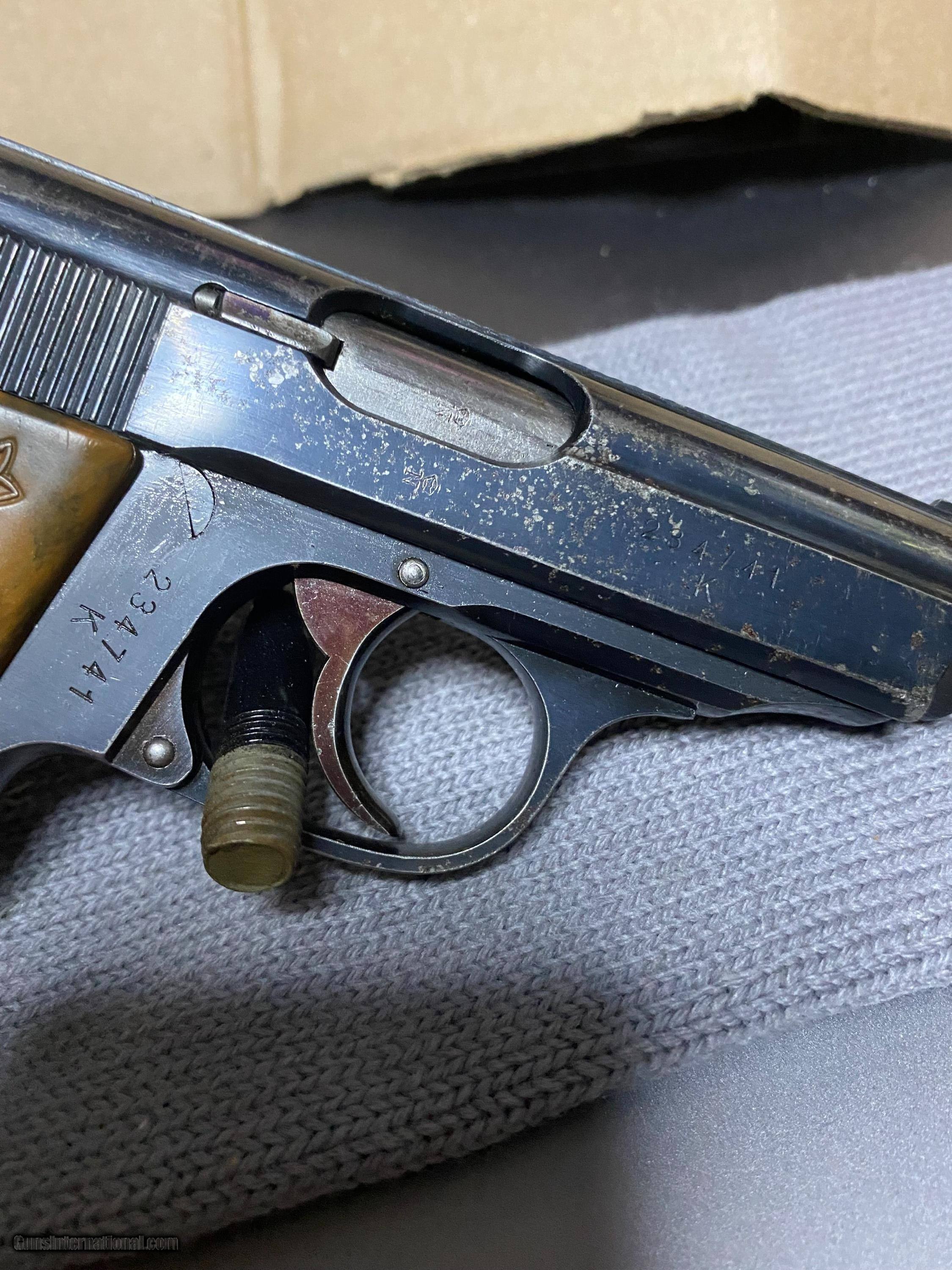 NAZI SS/RSHA ISSUE 1939 WALTHER PPK, “K UNDER” VARIANT (TYPE 3) WITH ...