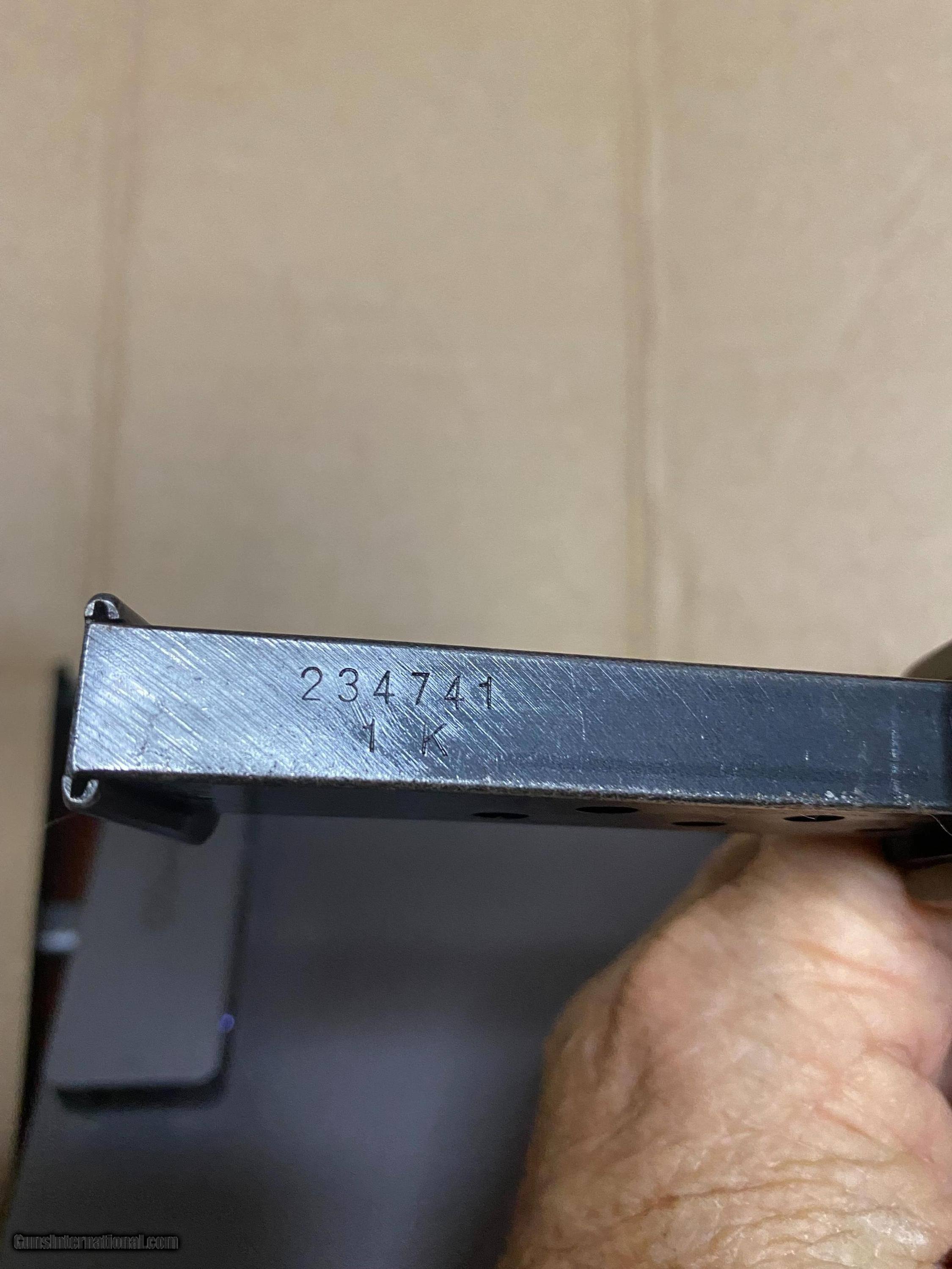 NAZI SS/RSHA ISSUE 1939 WALTHER PPK, “K UNDER” VARIANT (TYPE 3) WITH ...