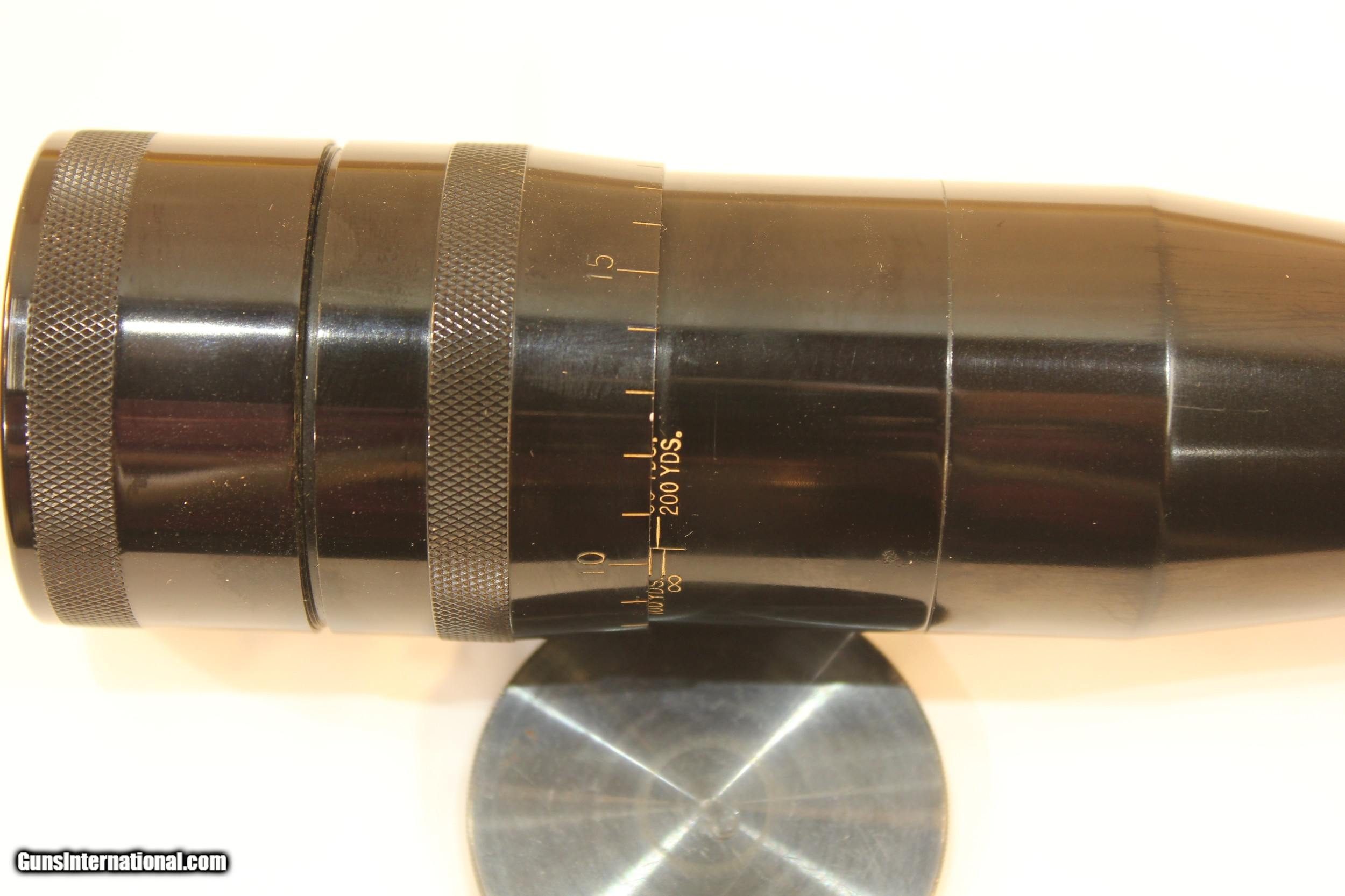 Vintage Redfield 20X Target Scope.