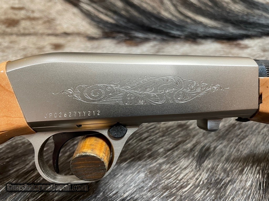 NEW BROWNING SA-22 DELUXE MAPLE ENGRAVED TAKE-DOWN 22 LONG RIFLE ...
