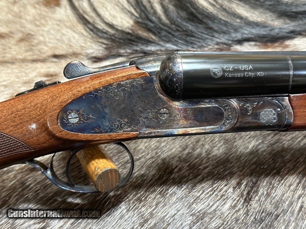 NEW CZ DOUBLE BARREL SHARP TAIL COACH 12GA SHOTGUN 20" 06417 - LAYAWAY AVAILABLE