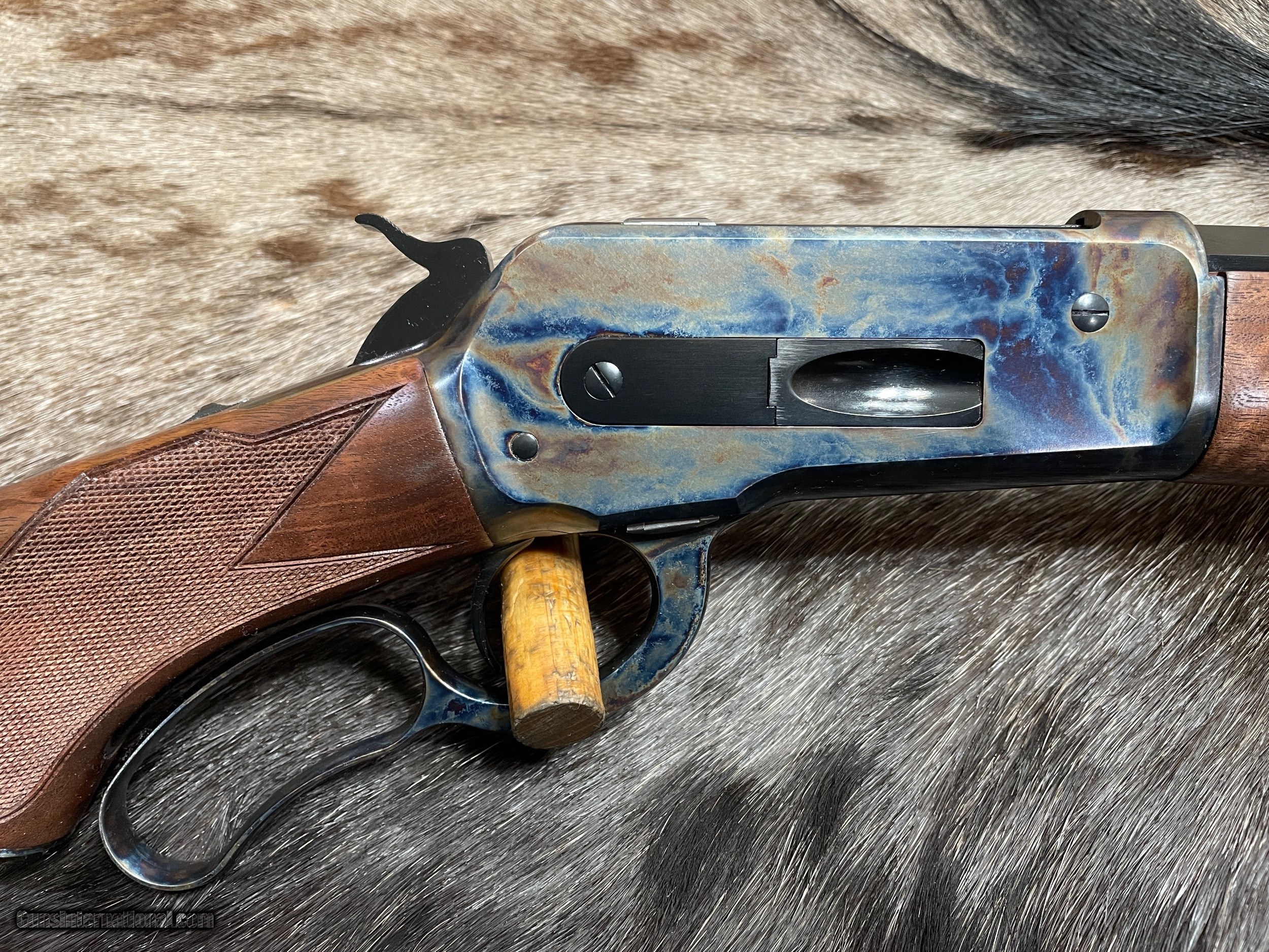 NEW WINCHESTER 1886 DELUXE COLOR CASE HARDENED OCTAGON 45-70 GOV'T 24 ...