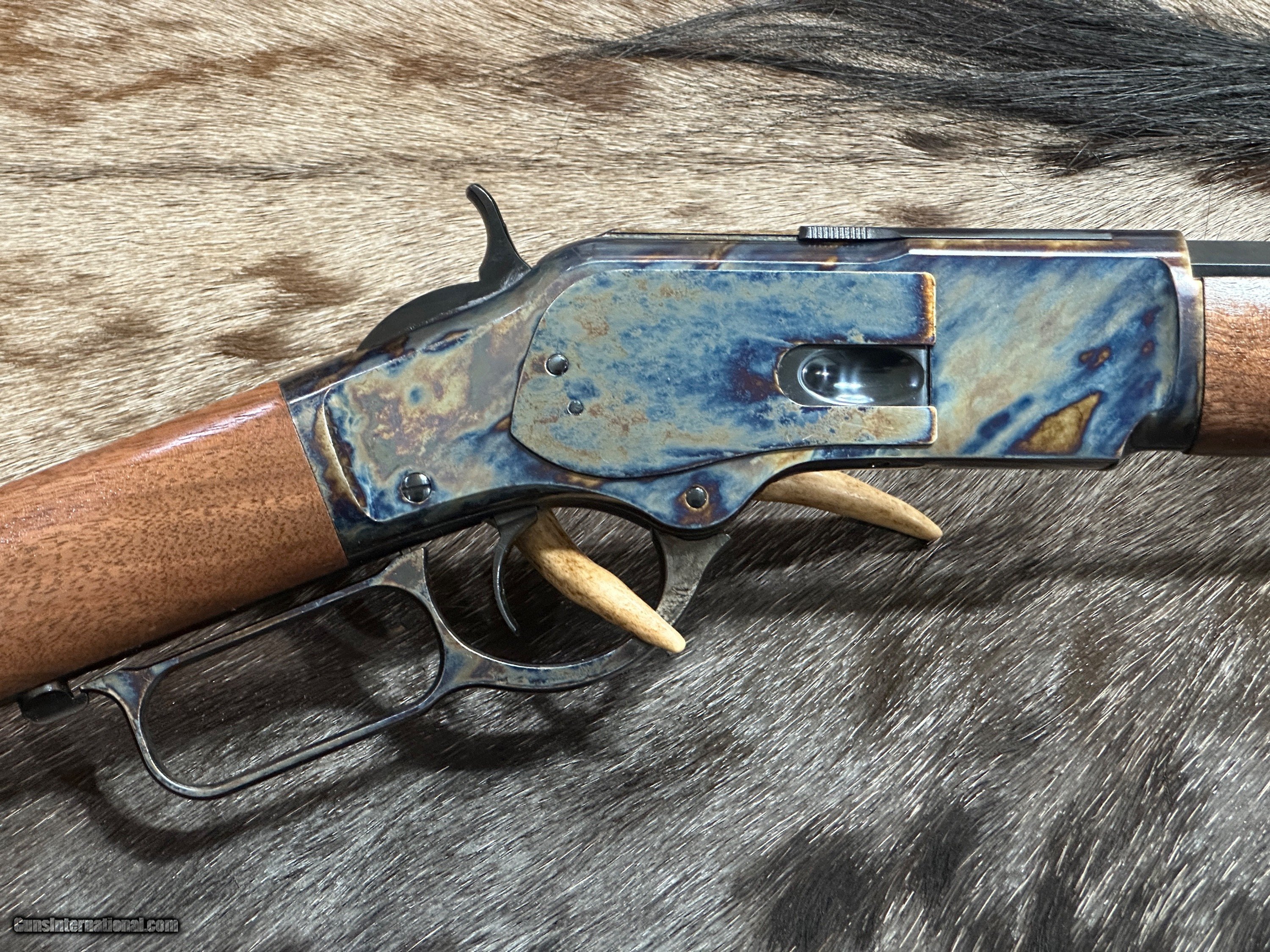 NEW WINCHESTER 1873 SPORTER 45 COLT OCTAGON COLOR CASED 24" STRAIGHT STOCK