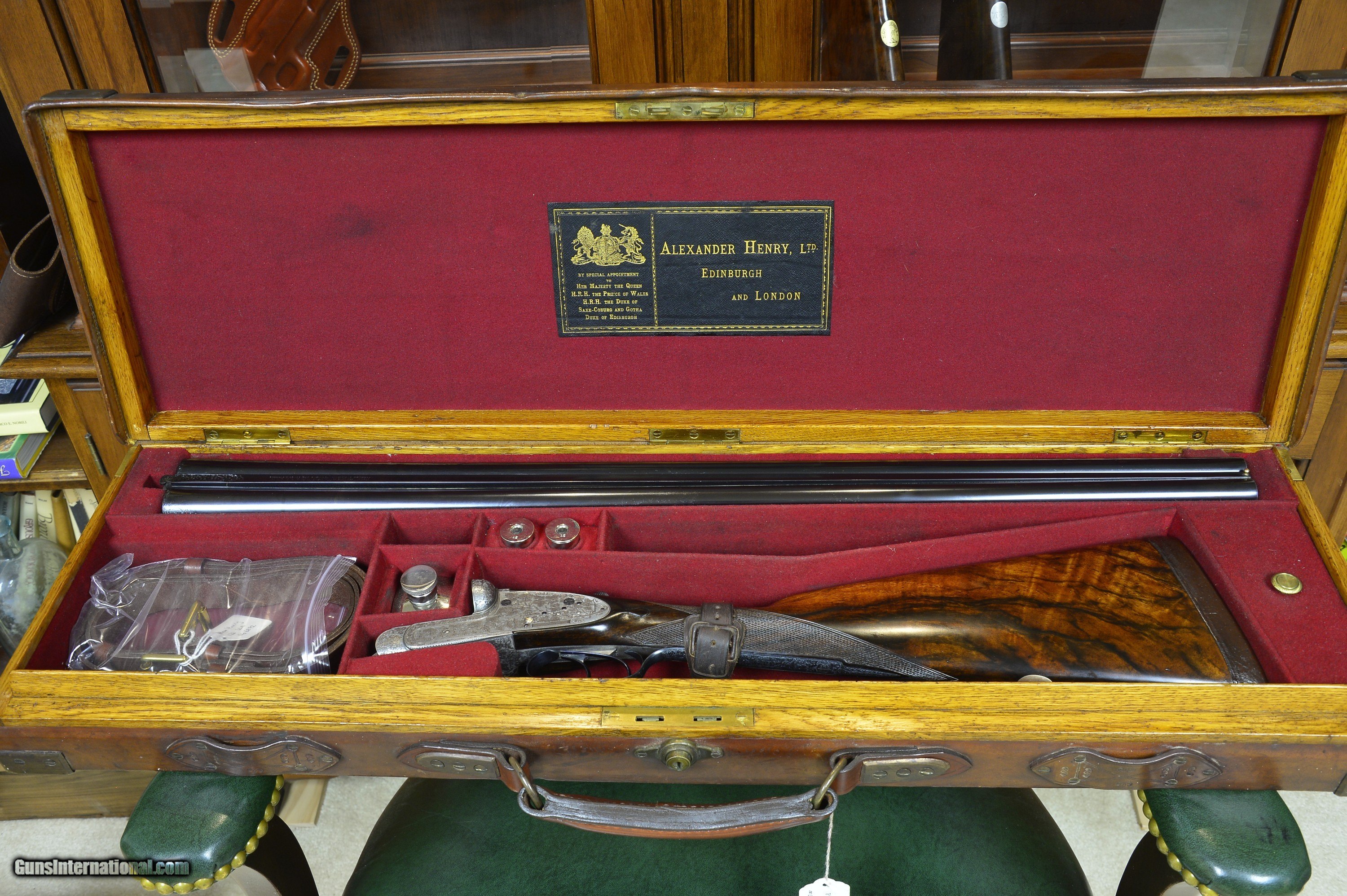 Gorgeous Alexander Henry of Edinburgh 12 Bore Sidelock Ejector with ...