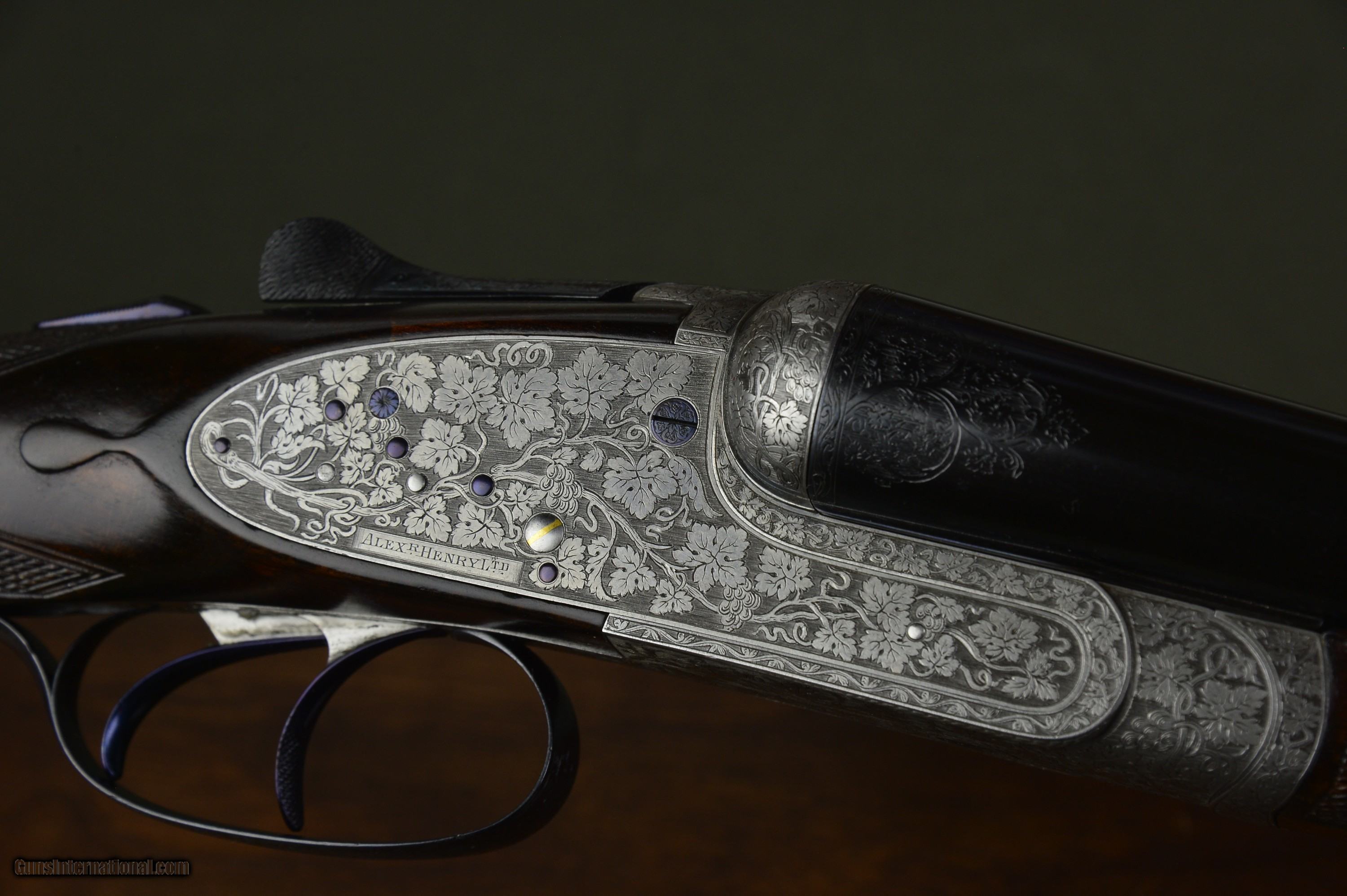 Gorgeous Alexander Henry of Edinburgh 12 Bore Sidelock Ejector with ...