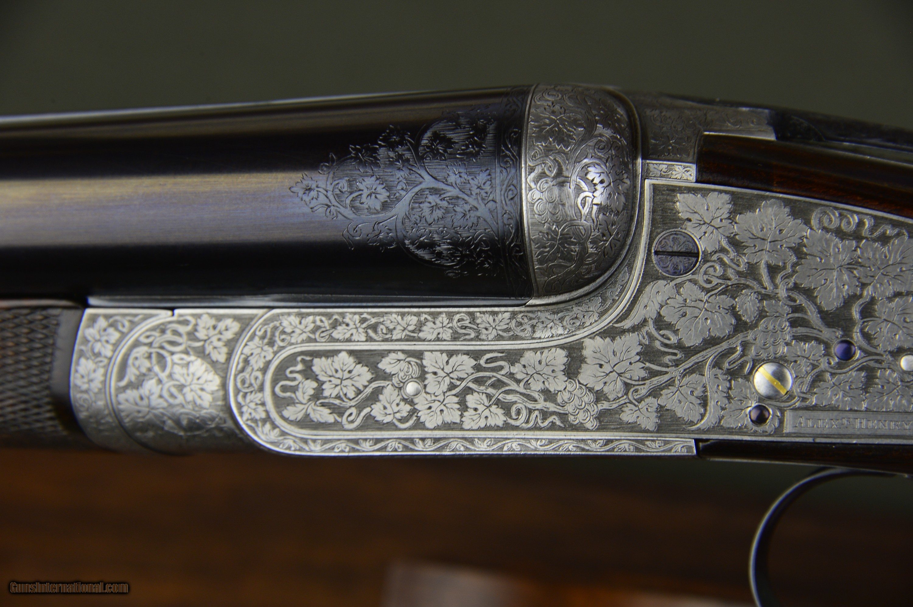 Gorgeous Alexander Henry of Edinburgh 12 Bore Sidelock Ejector with ...