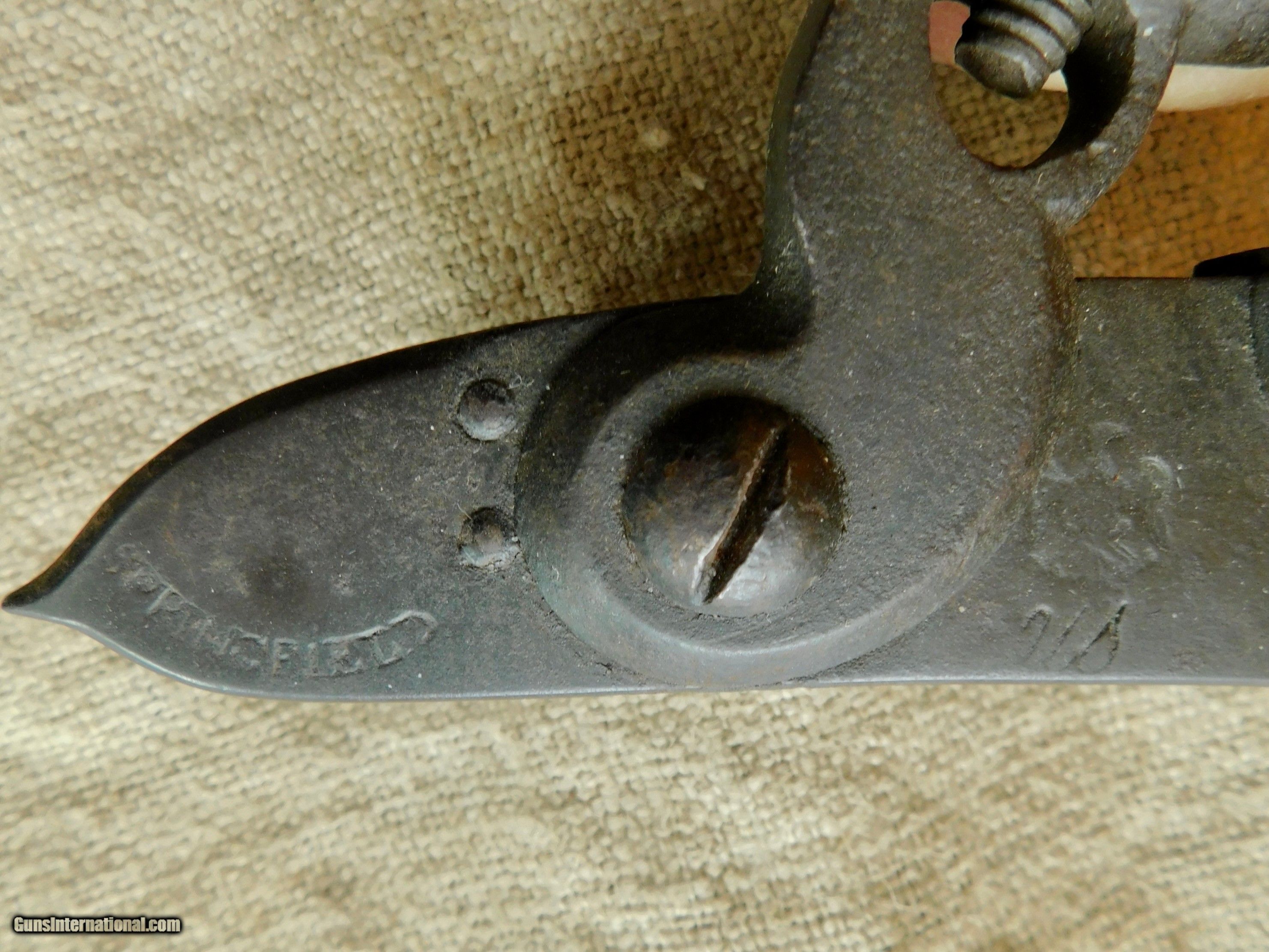 Springfield Type 2 Musket Lock