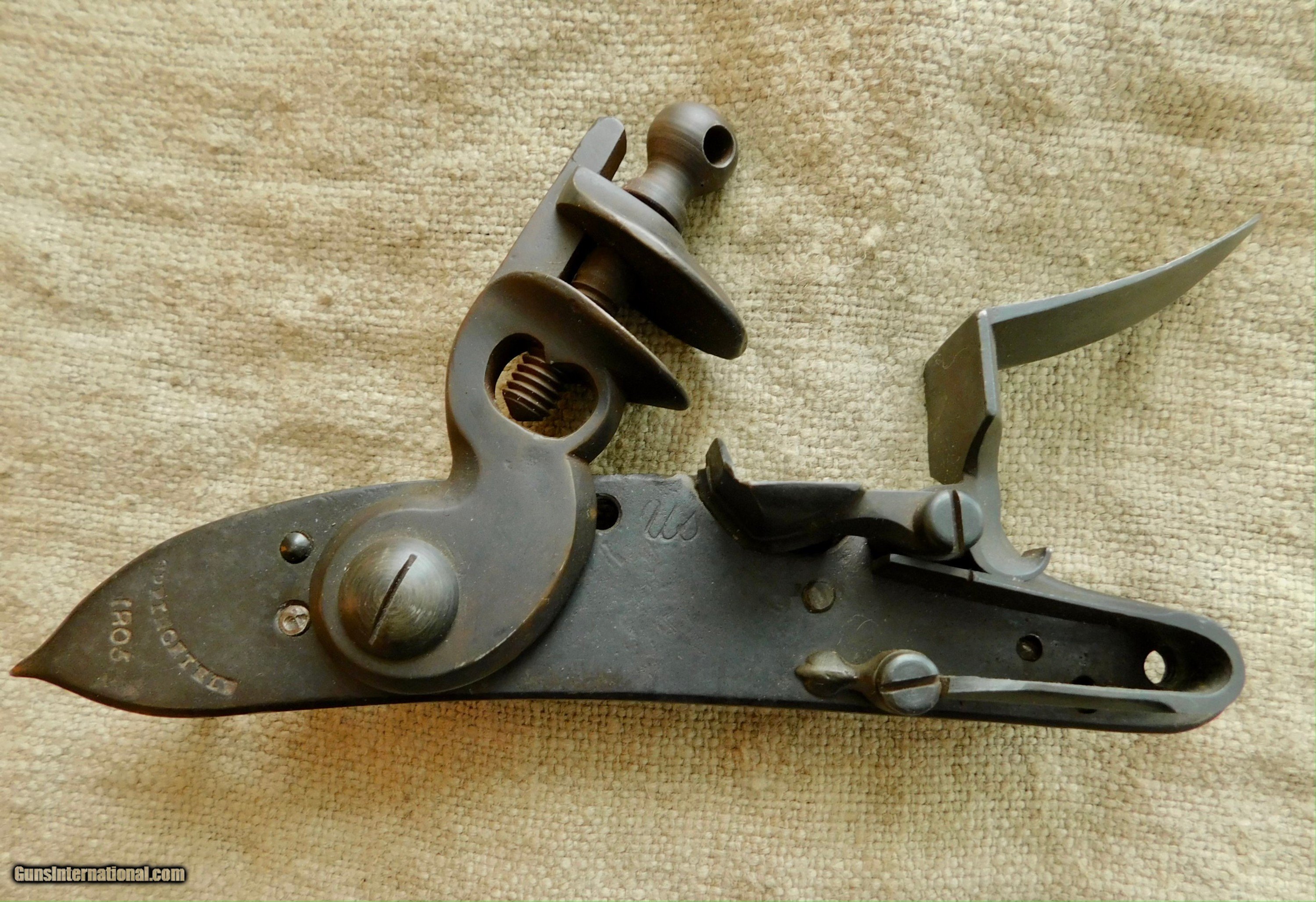 Springfield Type 3 Musket Lock