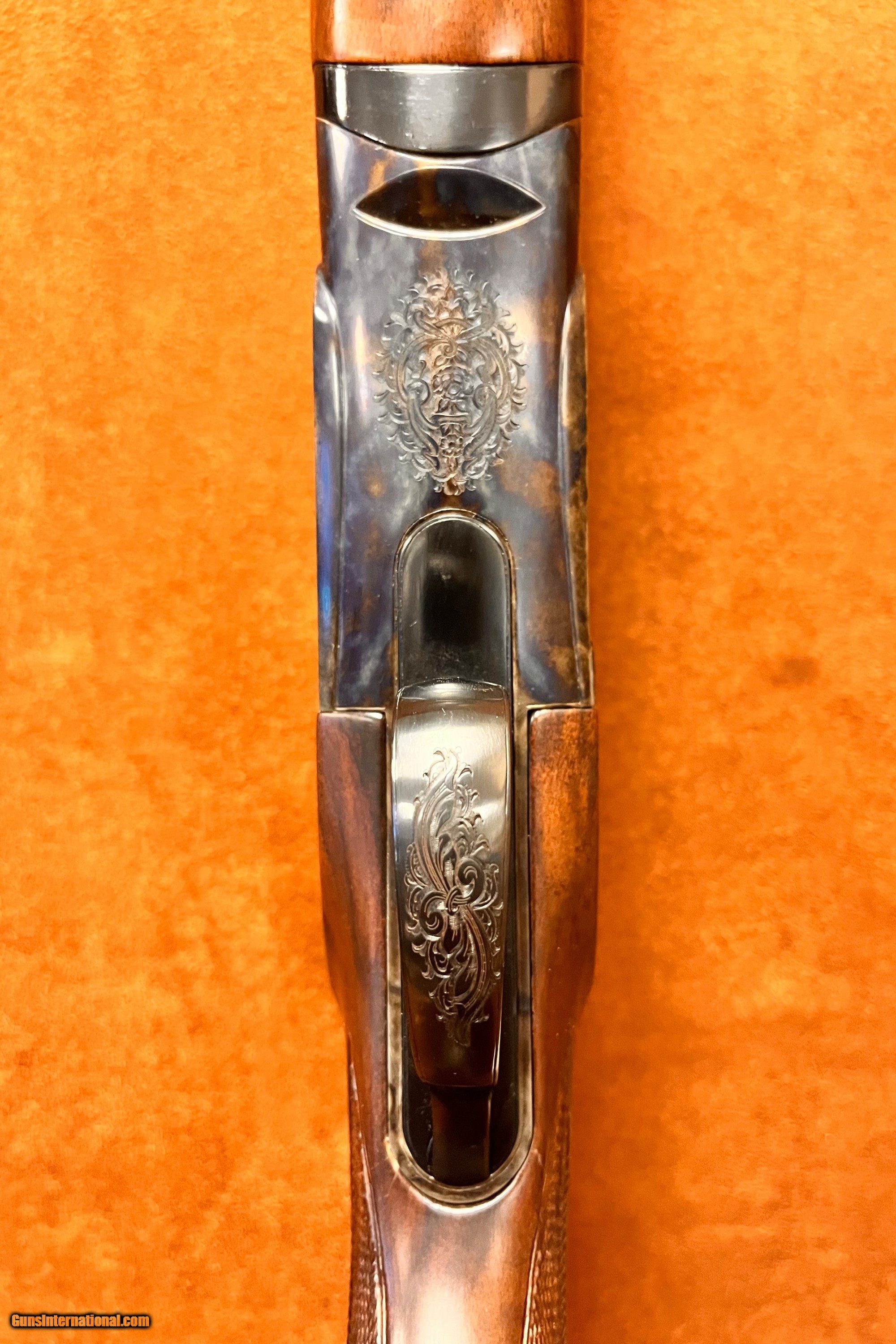 Perazzi MX8 Lusso engraved color case upgrade 32" sporting 12ga