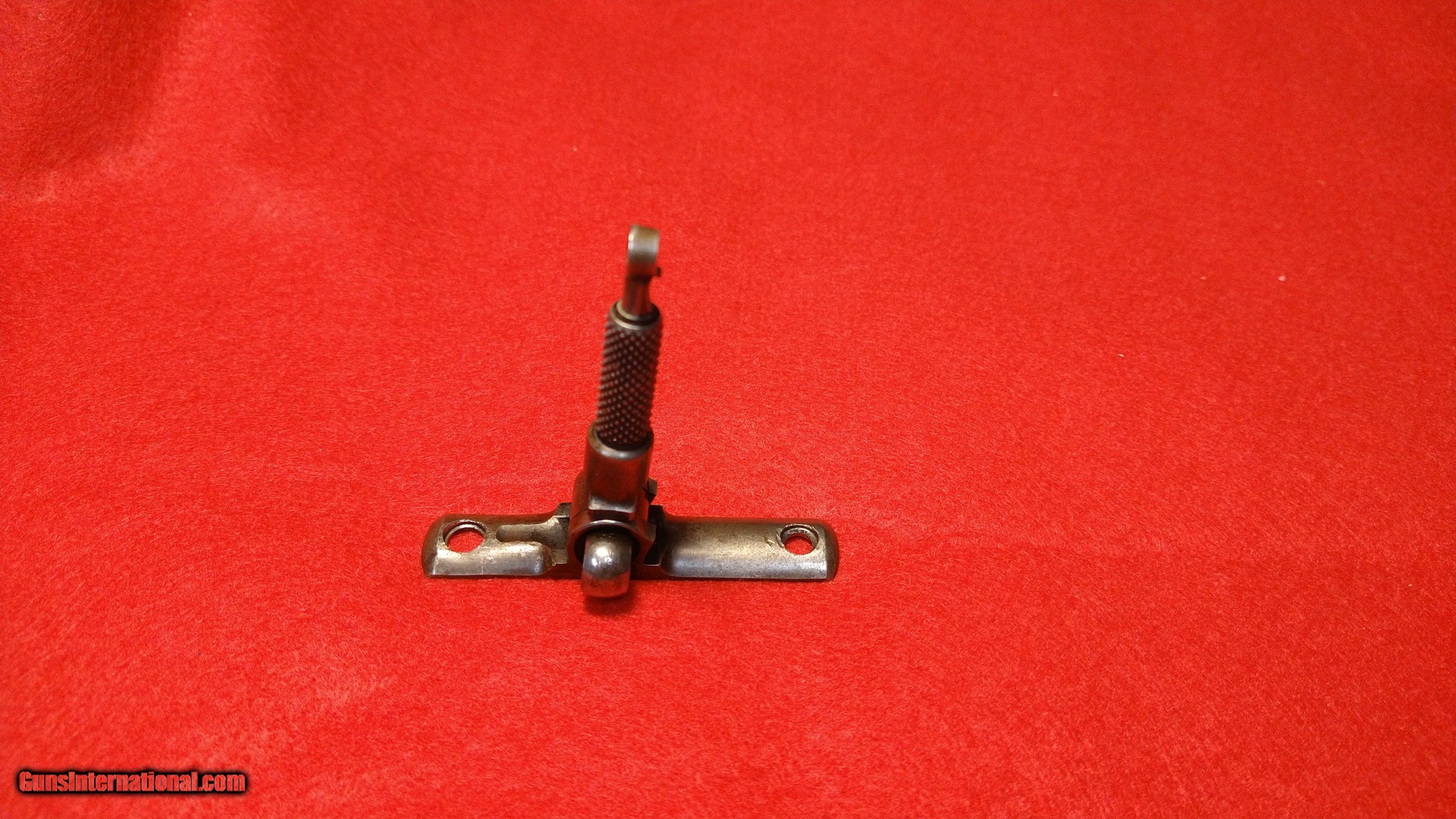 Early Lyman No. 1 Tang Sight marked "N" for Winchester 1886; made in 1880s