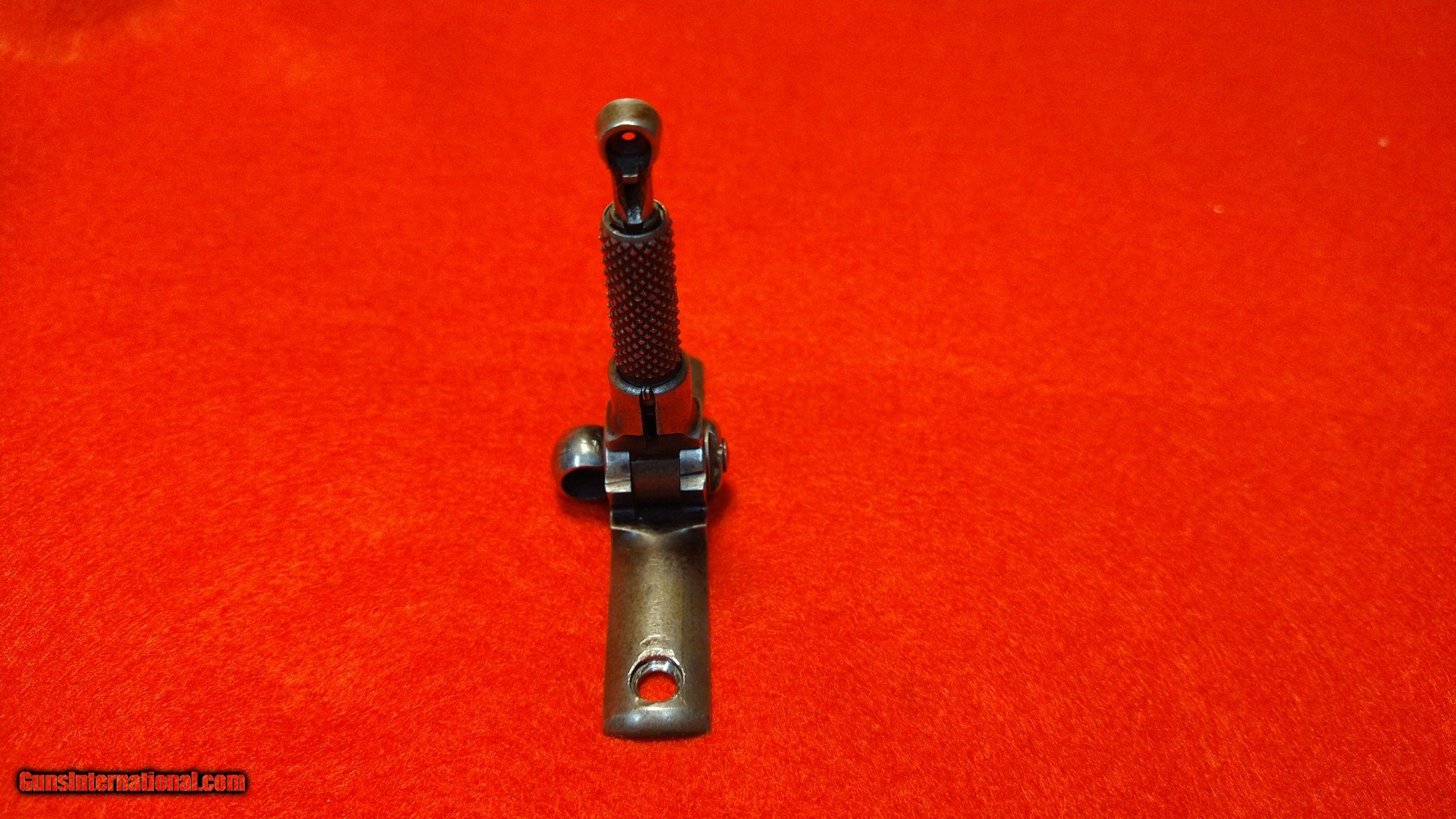 Early Lyman No. 1 Tang Sight marked "N" for Winchester 1886; made in 1880s