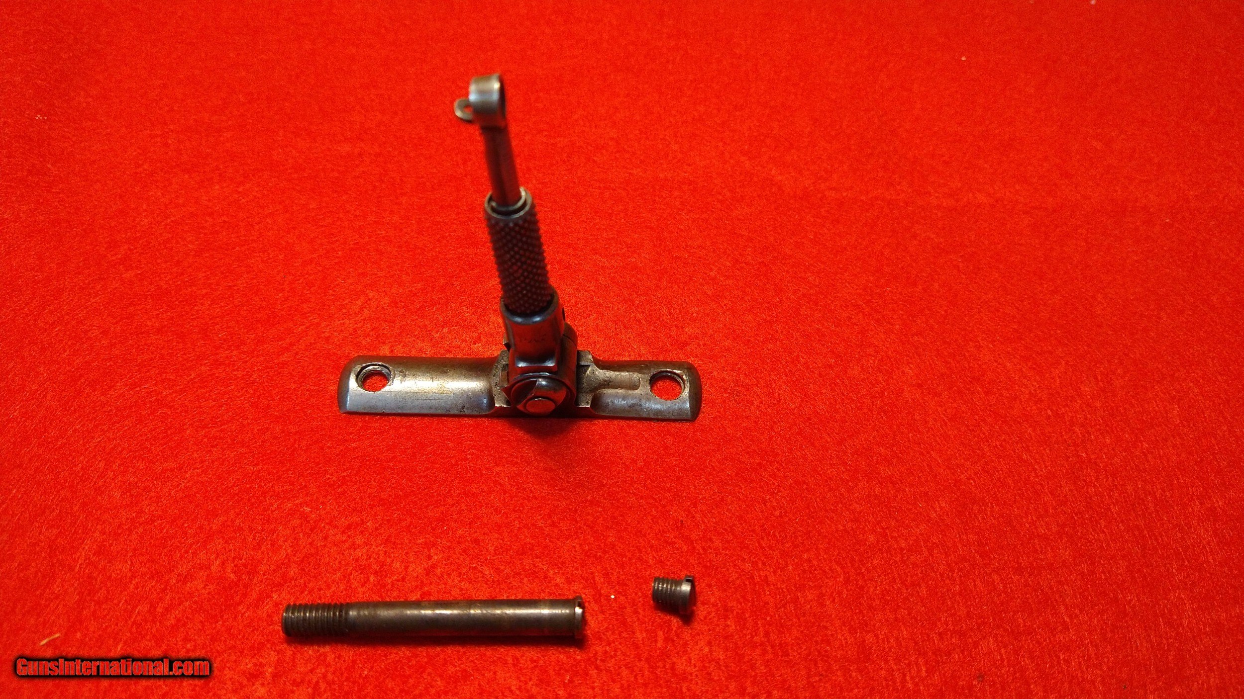 Early Lyman No. 1 Tang Sight marked "N" for Winchester 1886; made in 1880s
