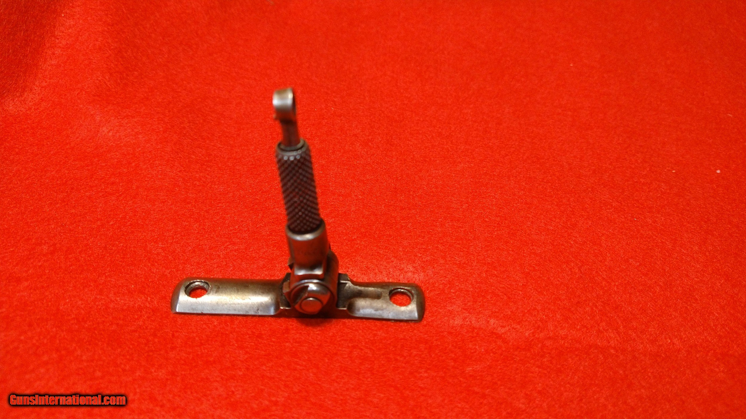 Early Lyman No. 1 Tang Sight marked "N" for Winchester 1886; made in 1880s