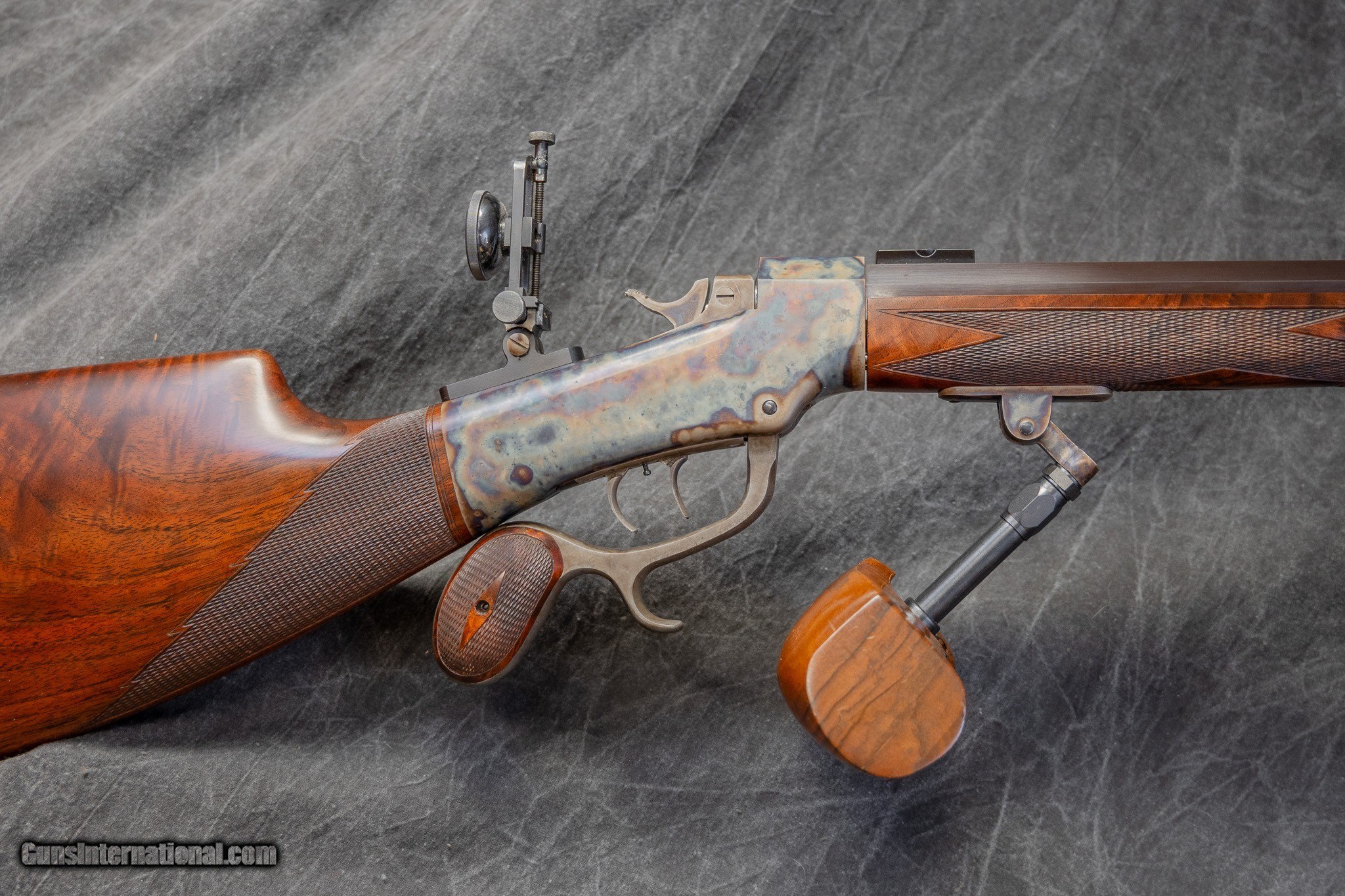 BALLARD RIFLE CO. SCHUETZEN RIFLE 32-40 CALIBER, 30" OCTAGON BARREL ...