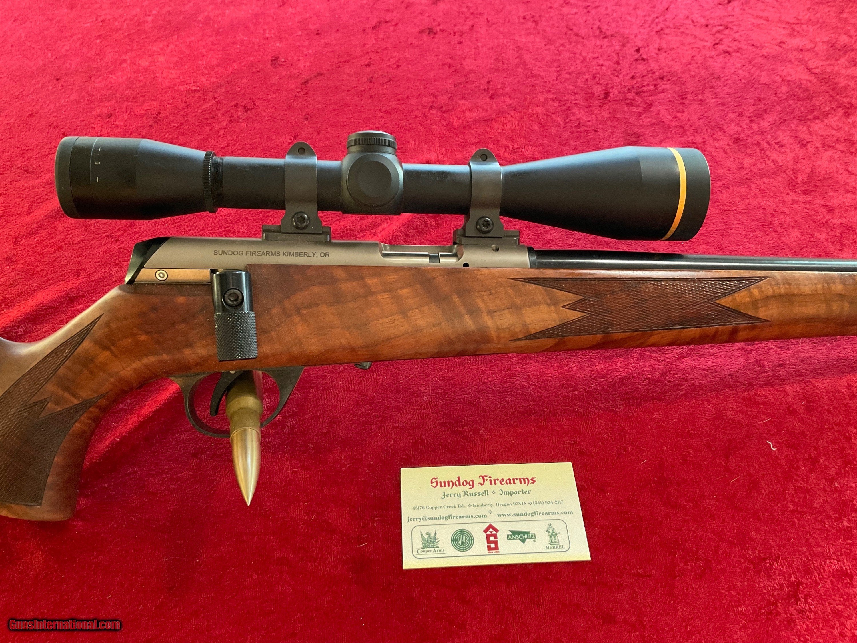 Anschutz Fortner Action .17 HMR