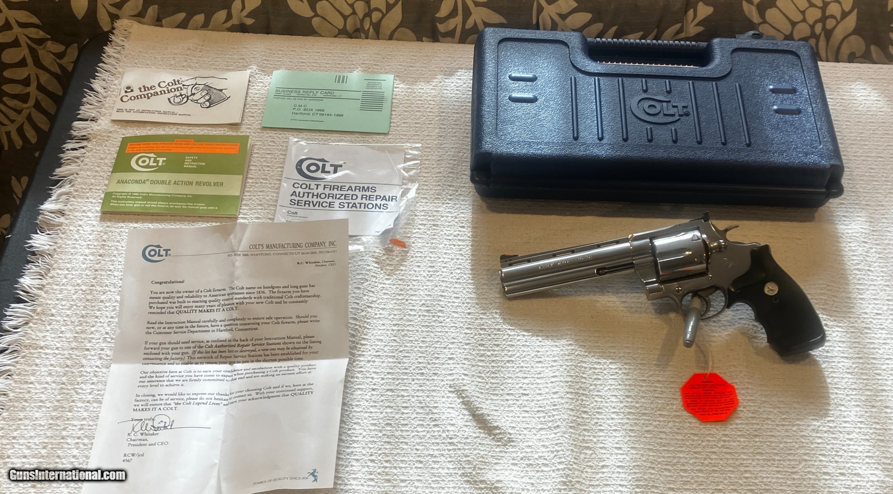 Colt Anaconda 44 Magnum Special Stainless Steel Finish