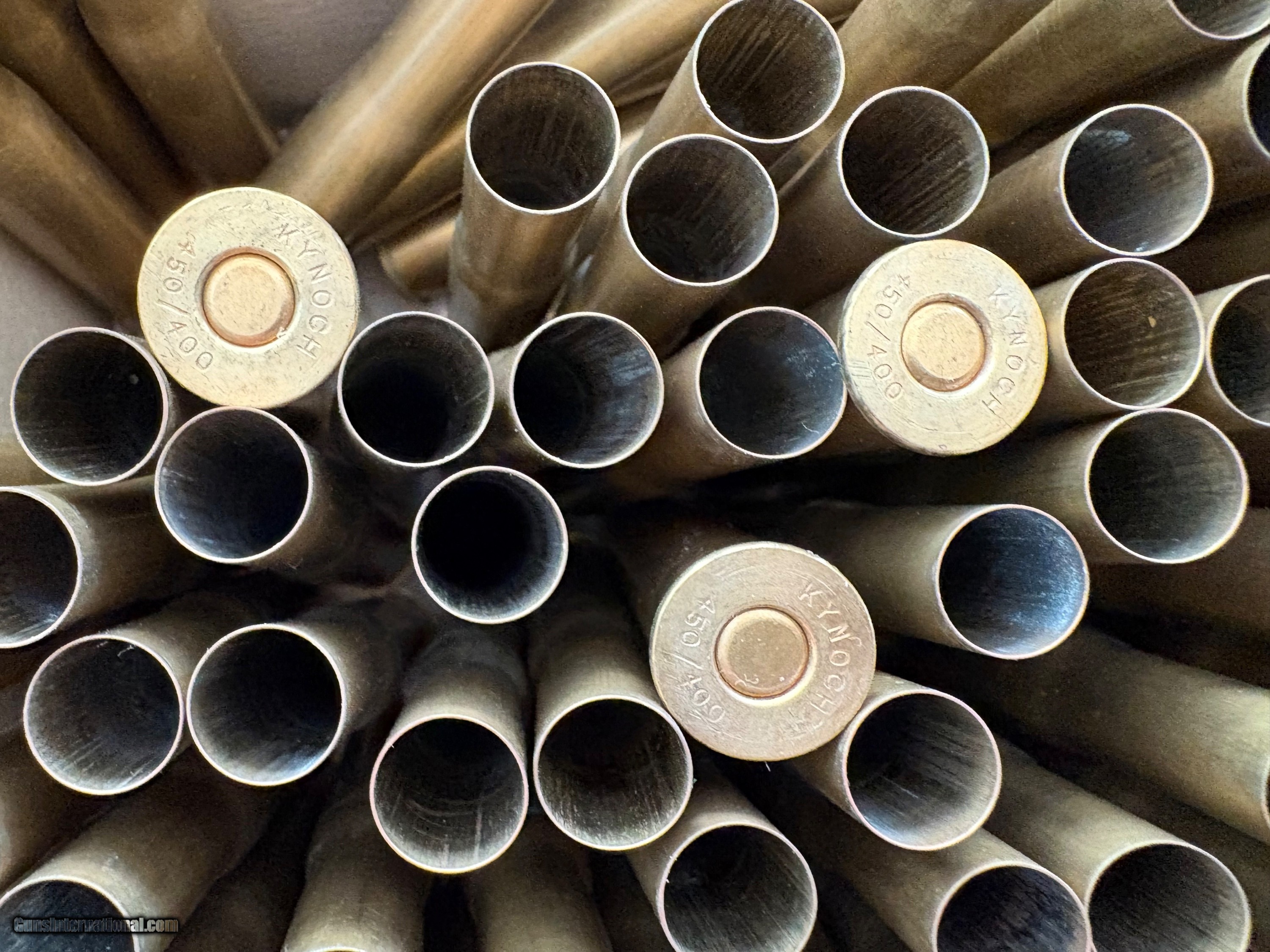 450/400 3-1/4 Double Rifle Ammo and Brass for sale