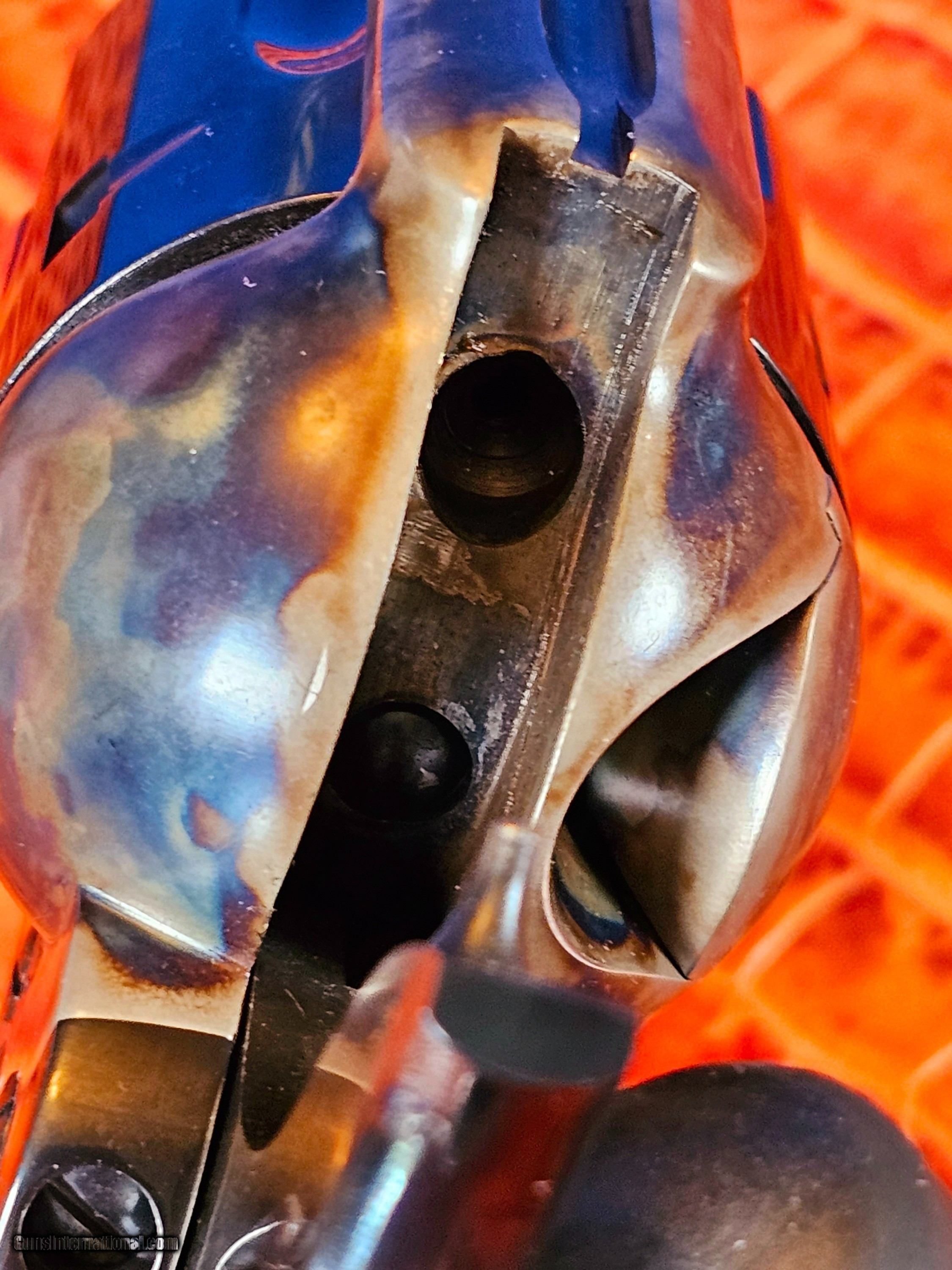 Rare! Colt Single Action Army SAA 45 Colt Blued Color Cased Frame 4 ...