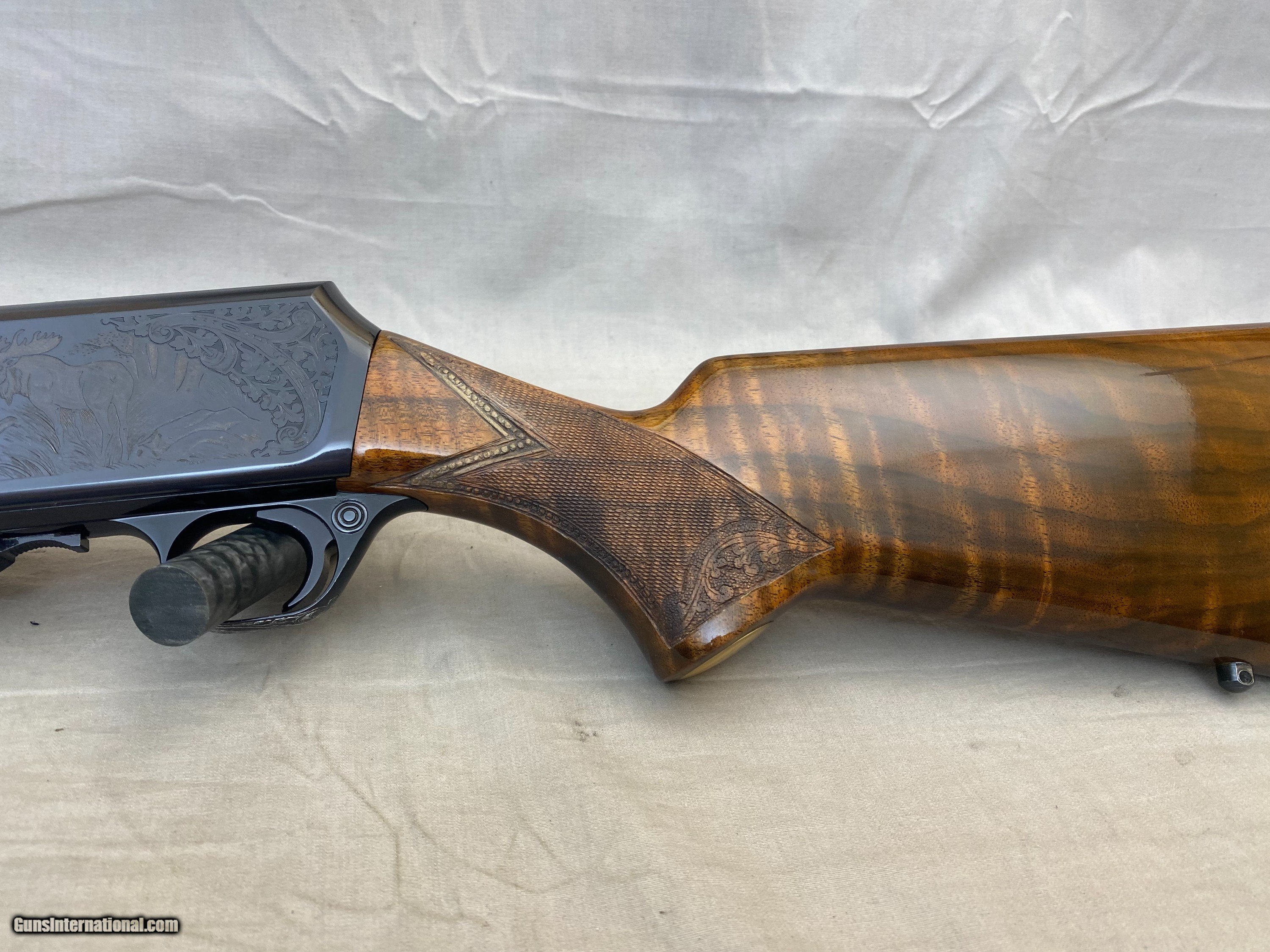 Exceptionally Rare Factory Blued Grade IV Belgian Browning BAR 300 Win Mag 1978 Centennial ...