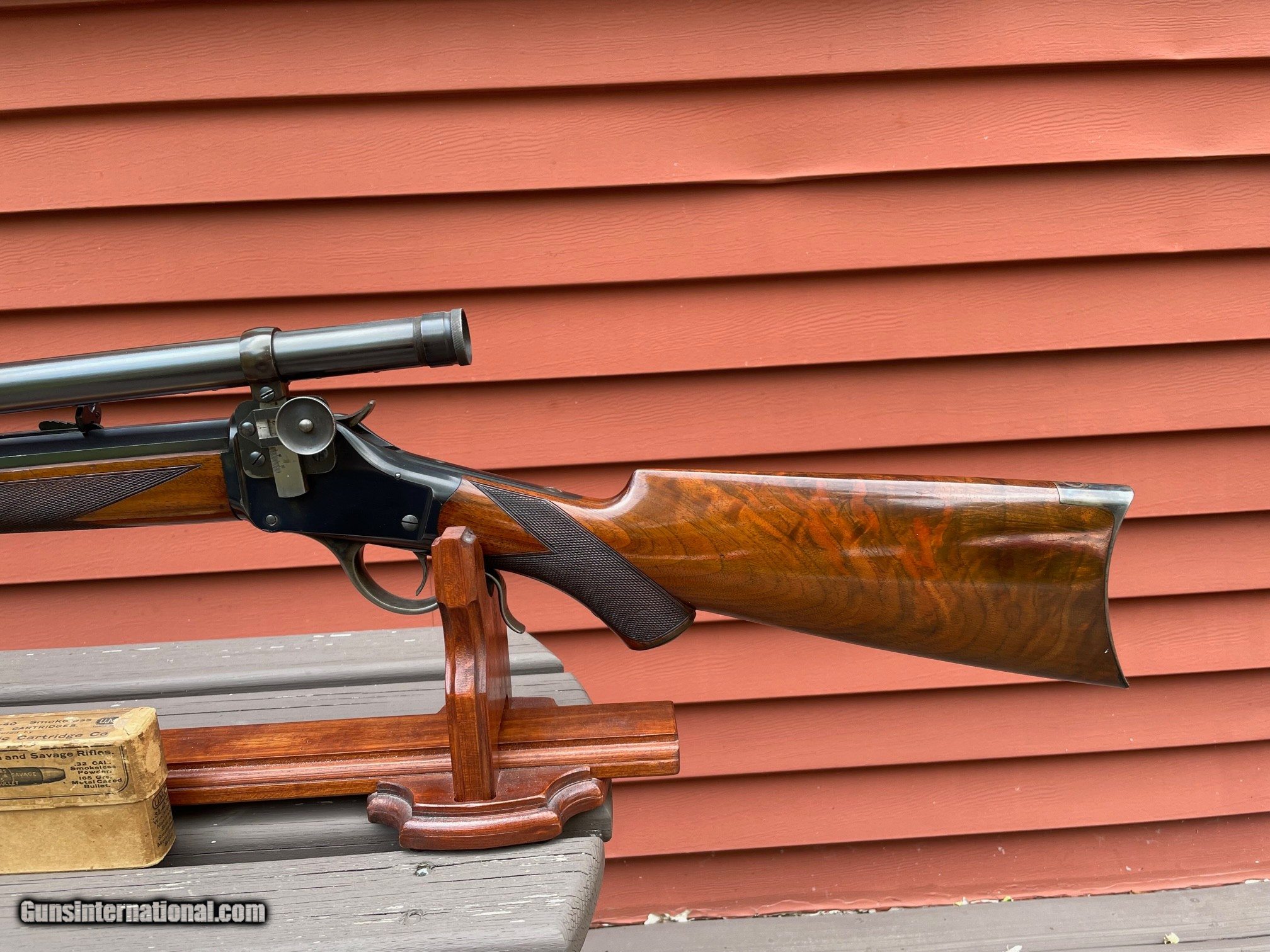 WINCHESTER MODEL 1885 DELUXE SINGLE SHOT RIFLE