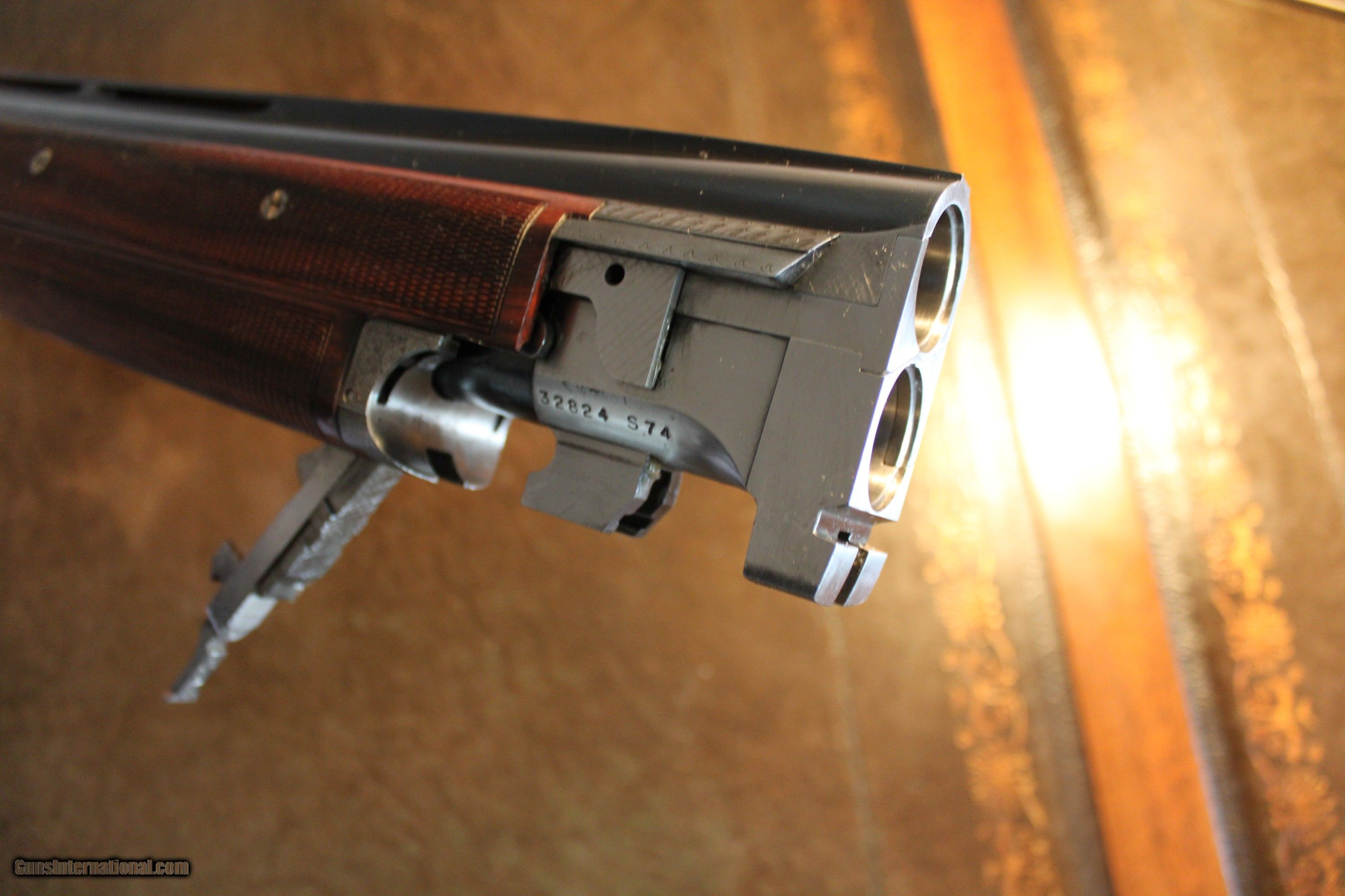 FN - Fabrique National Herstal B25, Over/Under 12 Gauge Boxlock Ejector ...