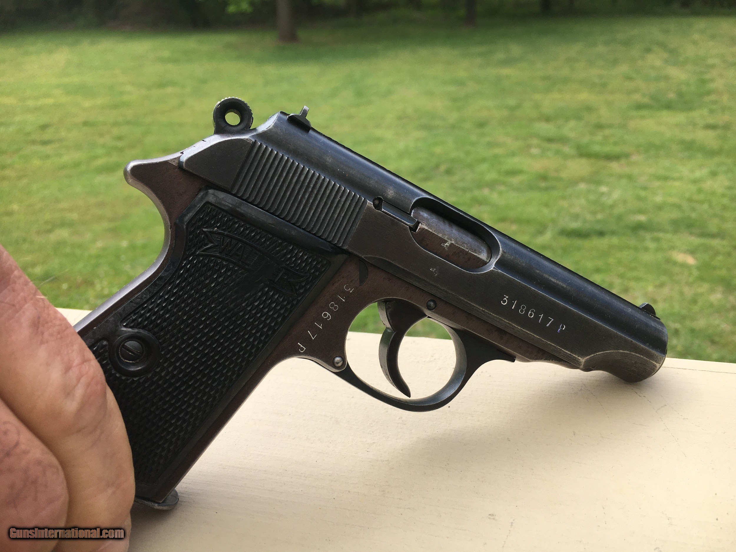 WALTHER PP 32 ACP WWII ERA