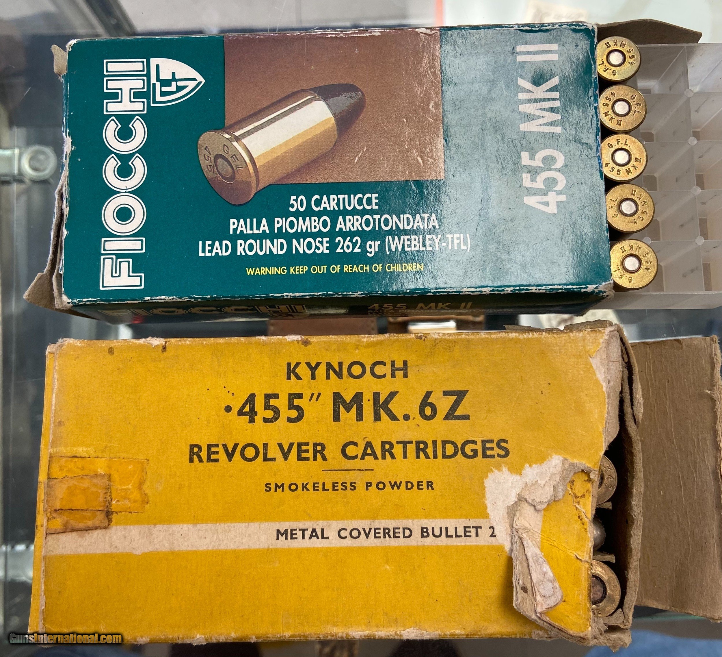 90 Cartridges Of 455 MK II MK 6Z