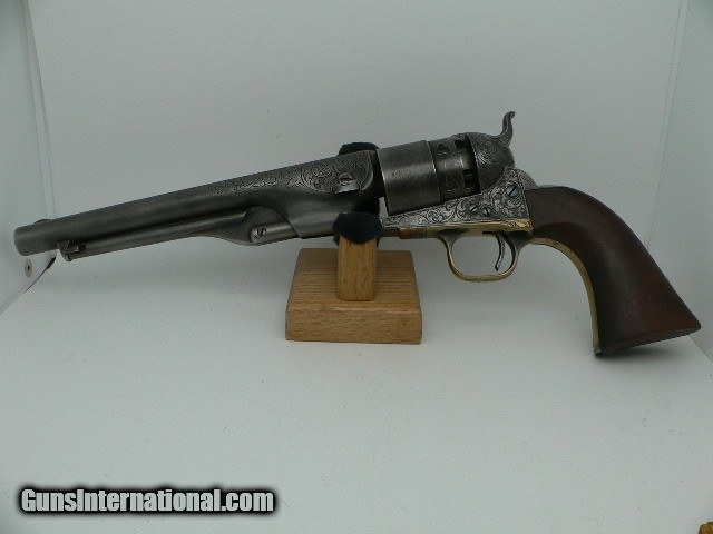 Colt 1860 Army Engraved 44 caliber 1867