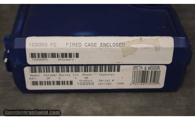 Smith & Wesson~637-1~38 SPCL+P for sale